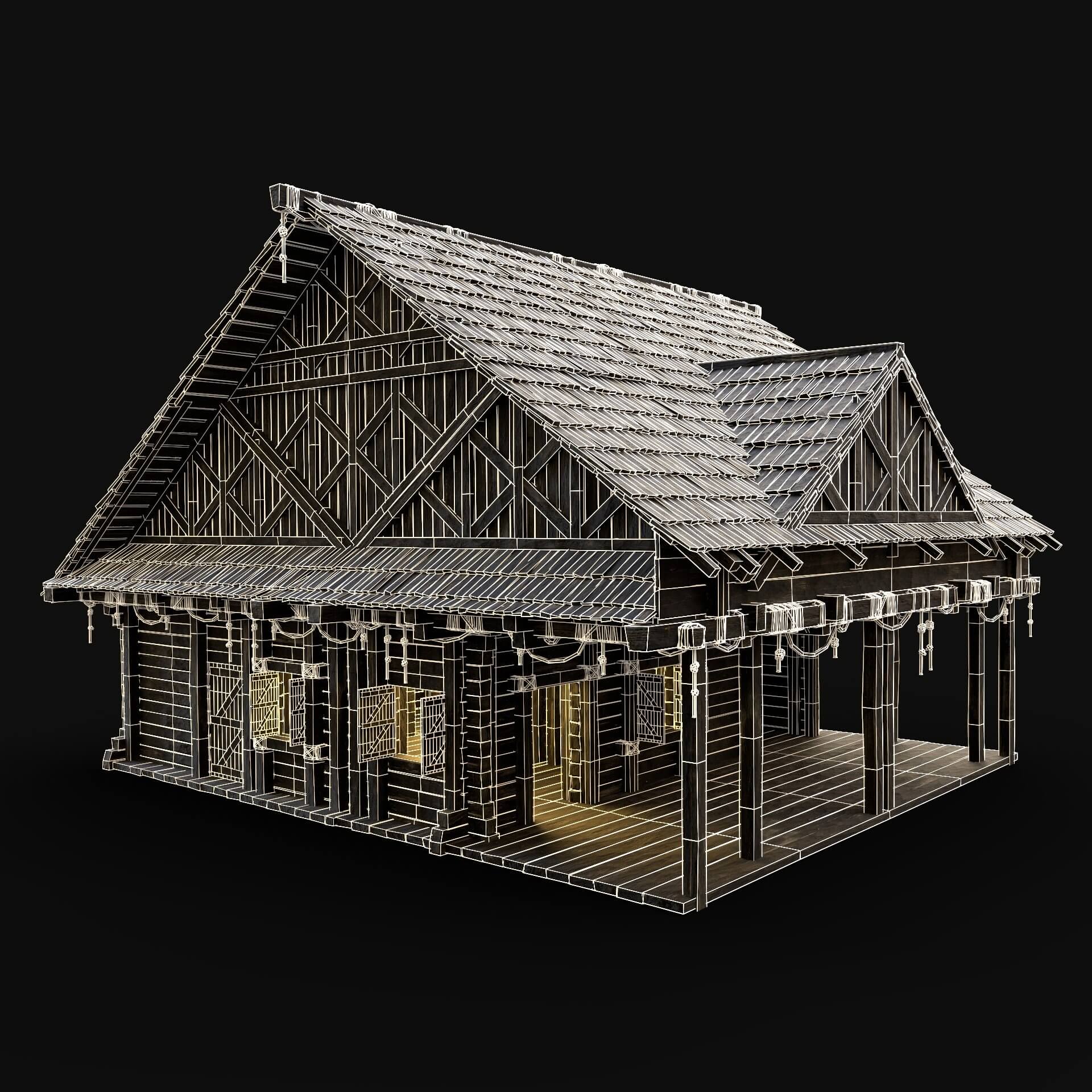 Medieval Smithy Workshop - 3D Model by Enterables