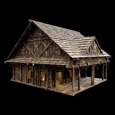 Medieval Smithy Workshop - 3D Model by Enterables