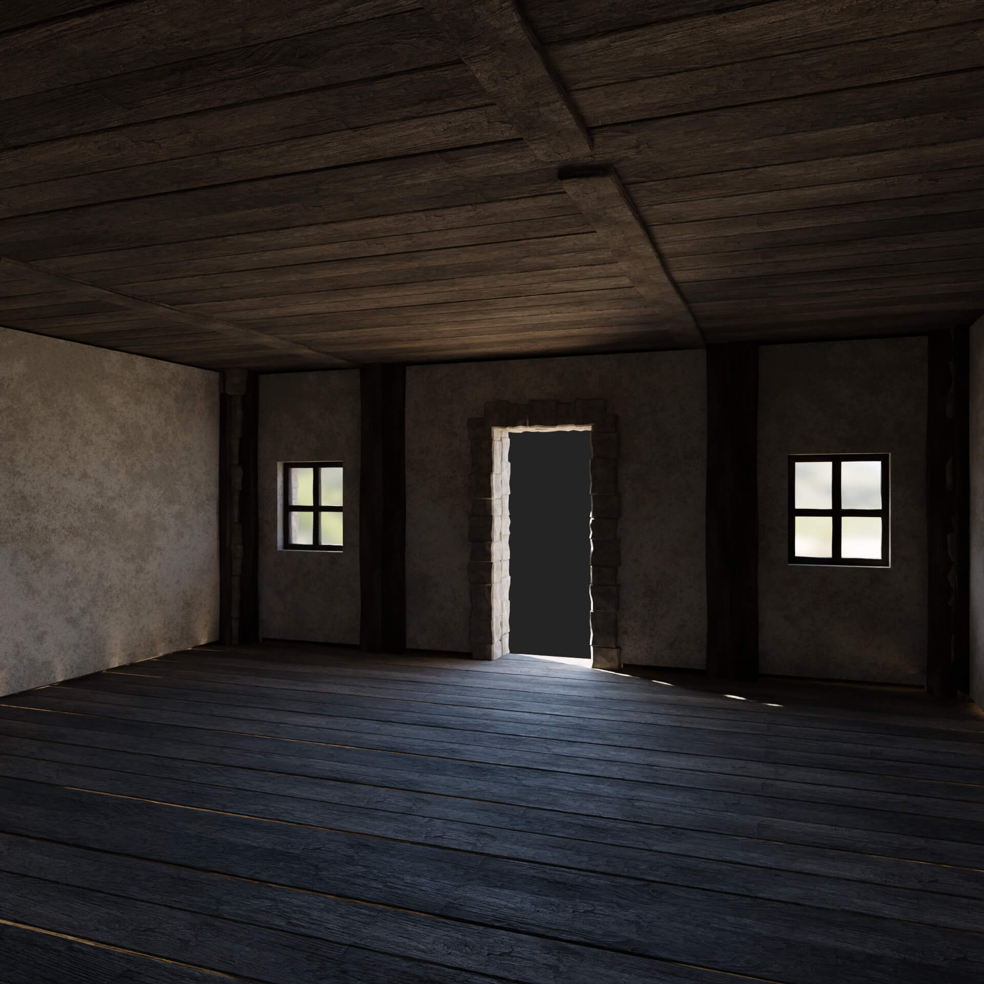 Medieval Tavern Inn Collection - 3D Model by Enterables