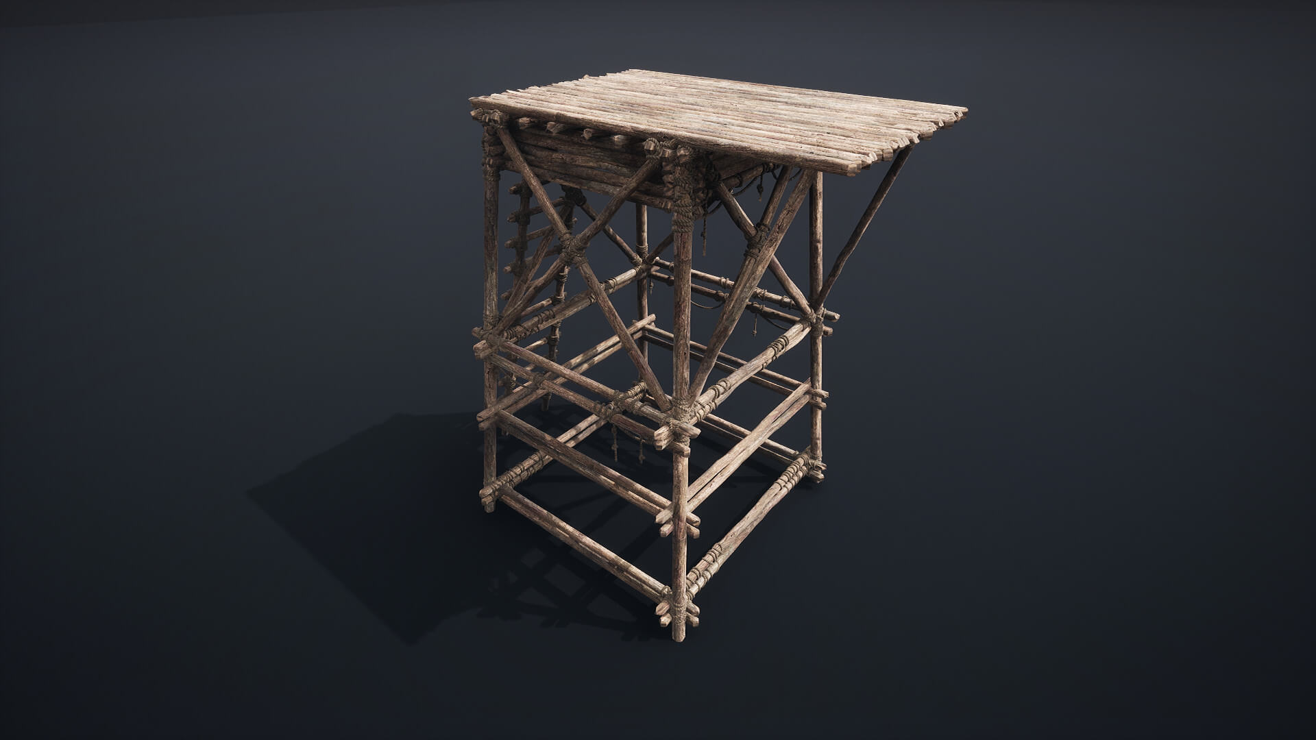 Medieval Watchtowers and Platforms Collection - 3D Model by Enterables