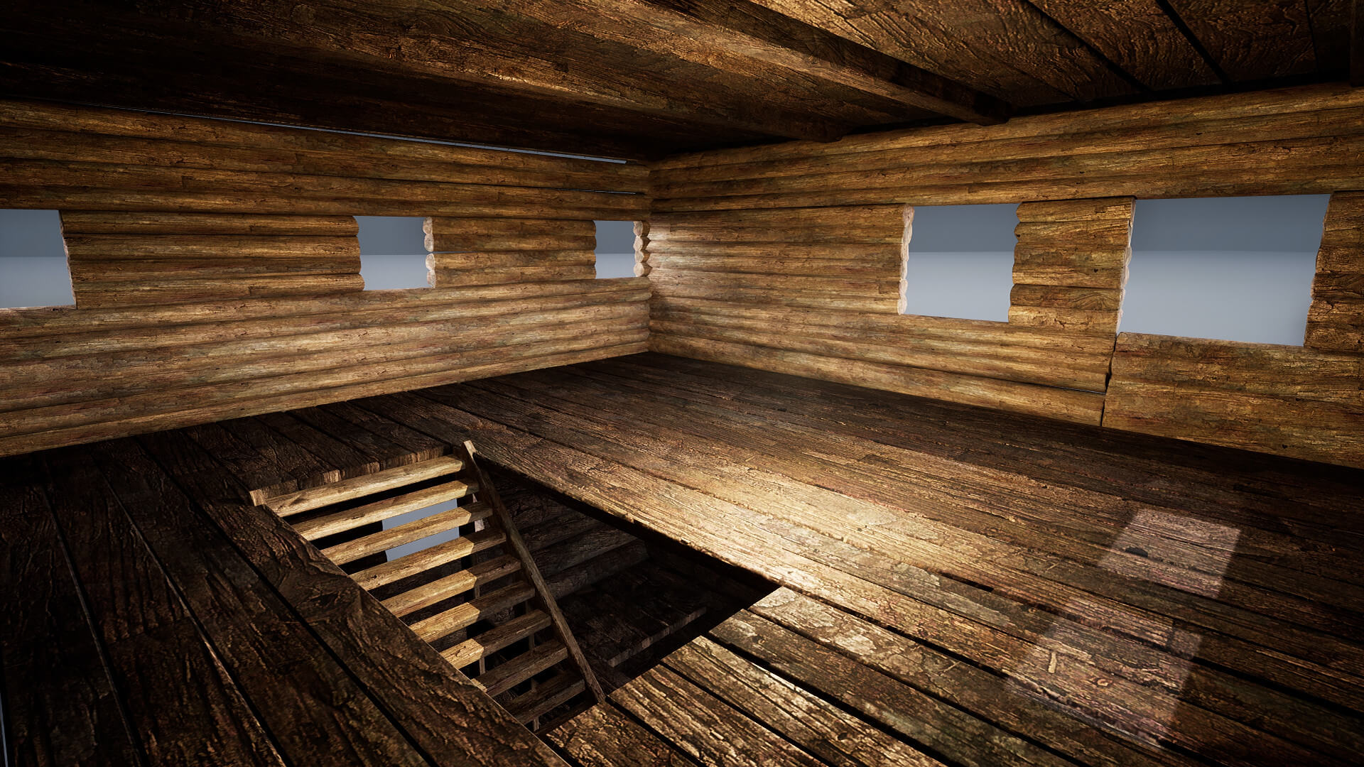 Medieval Wooden Watchtower - 3D Model by Enterables