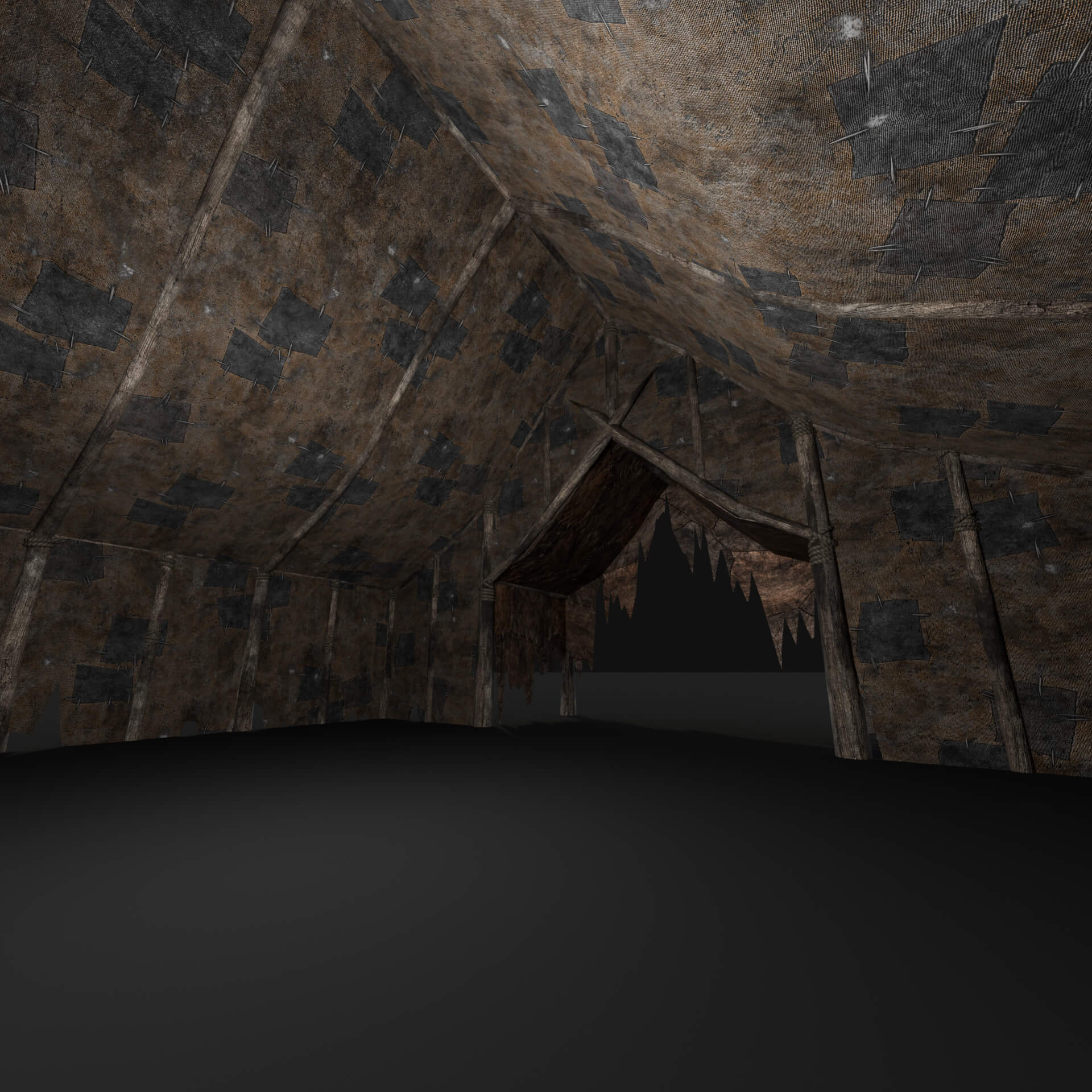 Orcish Barbarian Tents Collection - 3D Model by Enterables