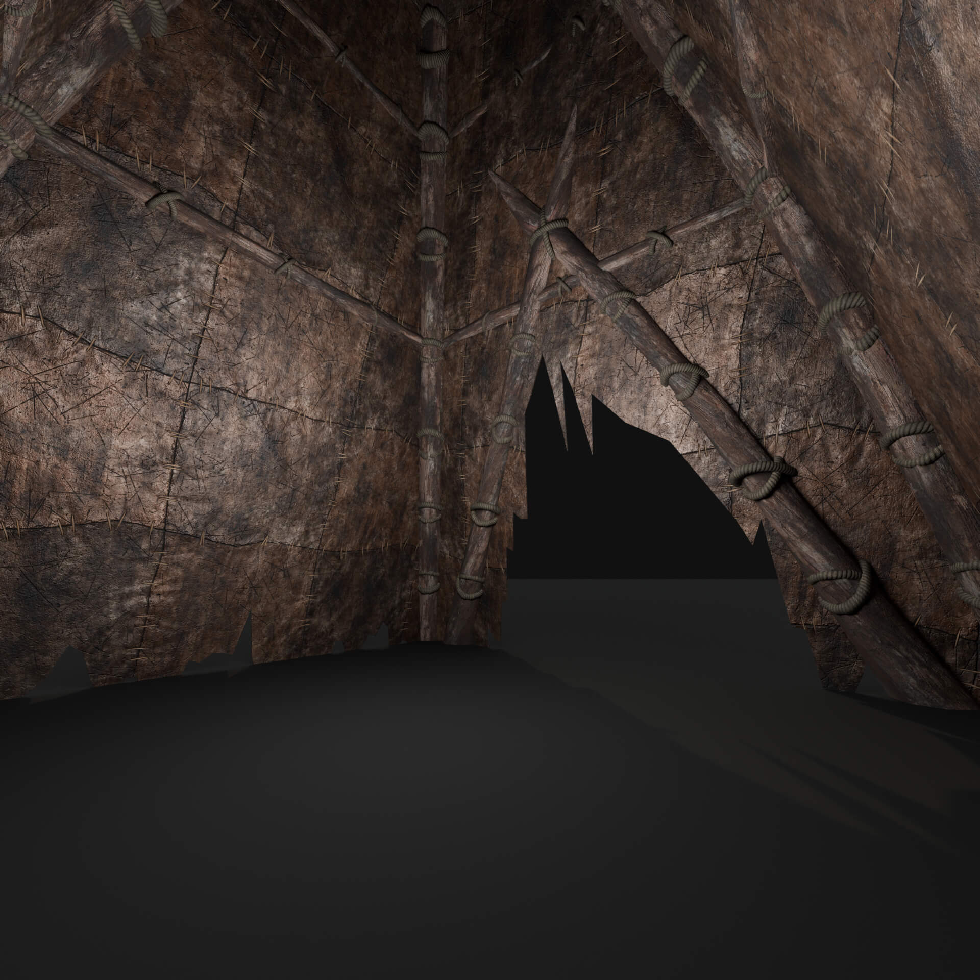 Orcish Barbarian Tents Collection - 3D Model by Enterables