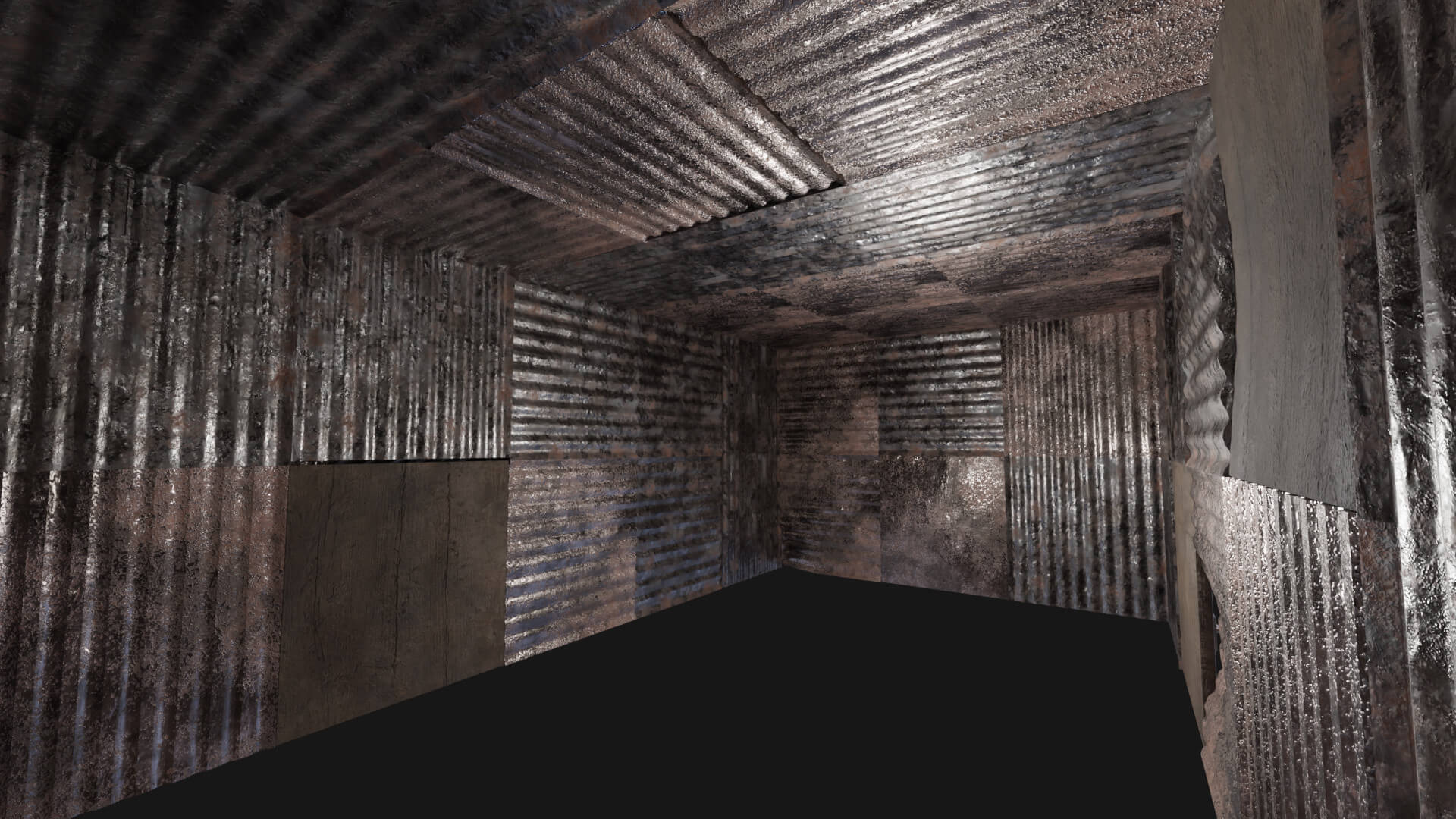 Post Apo Improvised House Shelter Collection - 3D Model by Enterables