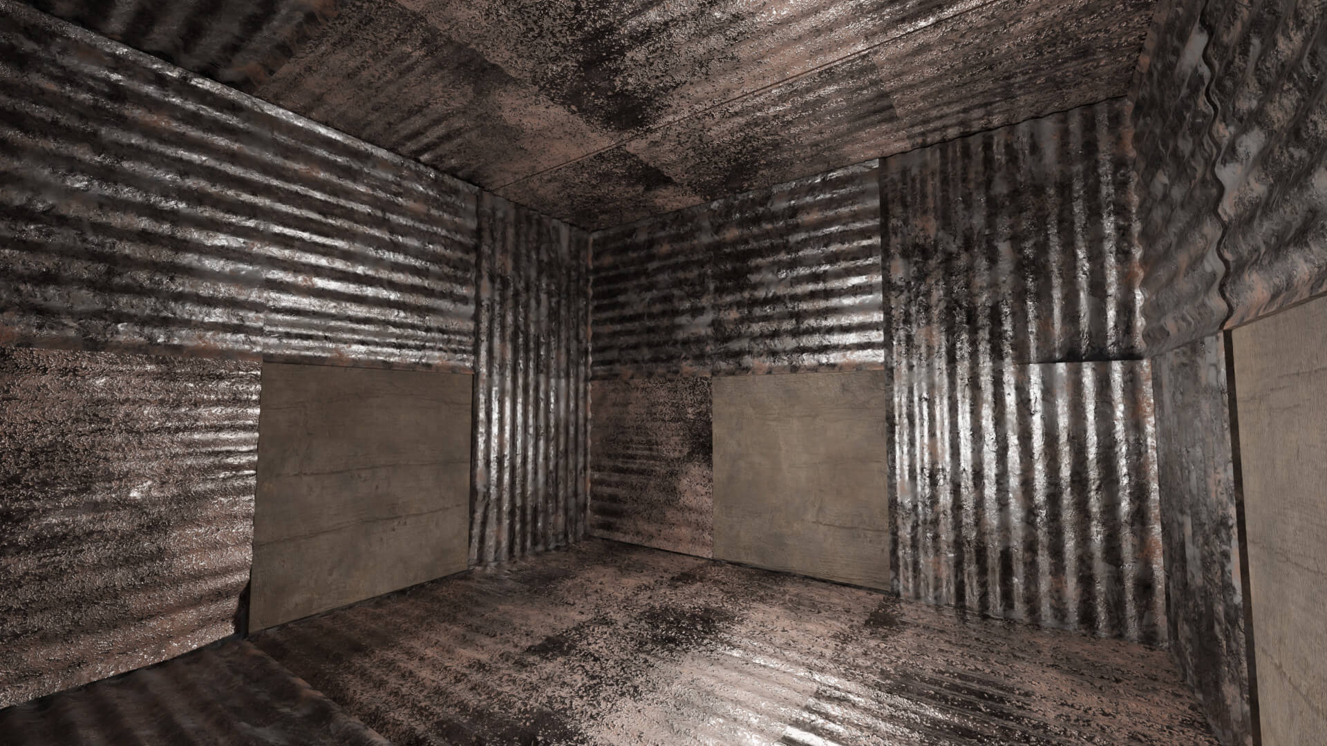 Post Apo Improvised House Shelter Collection - 3D Model by Enterables