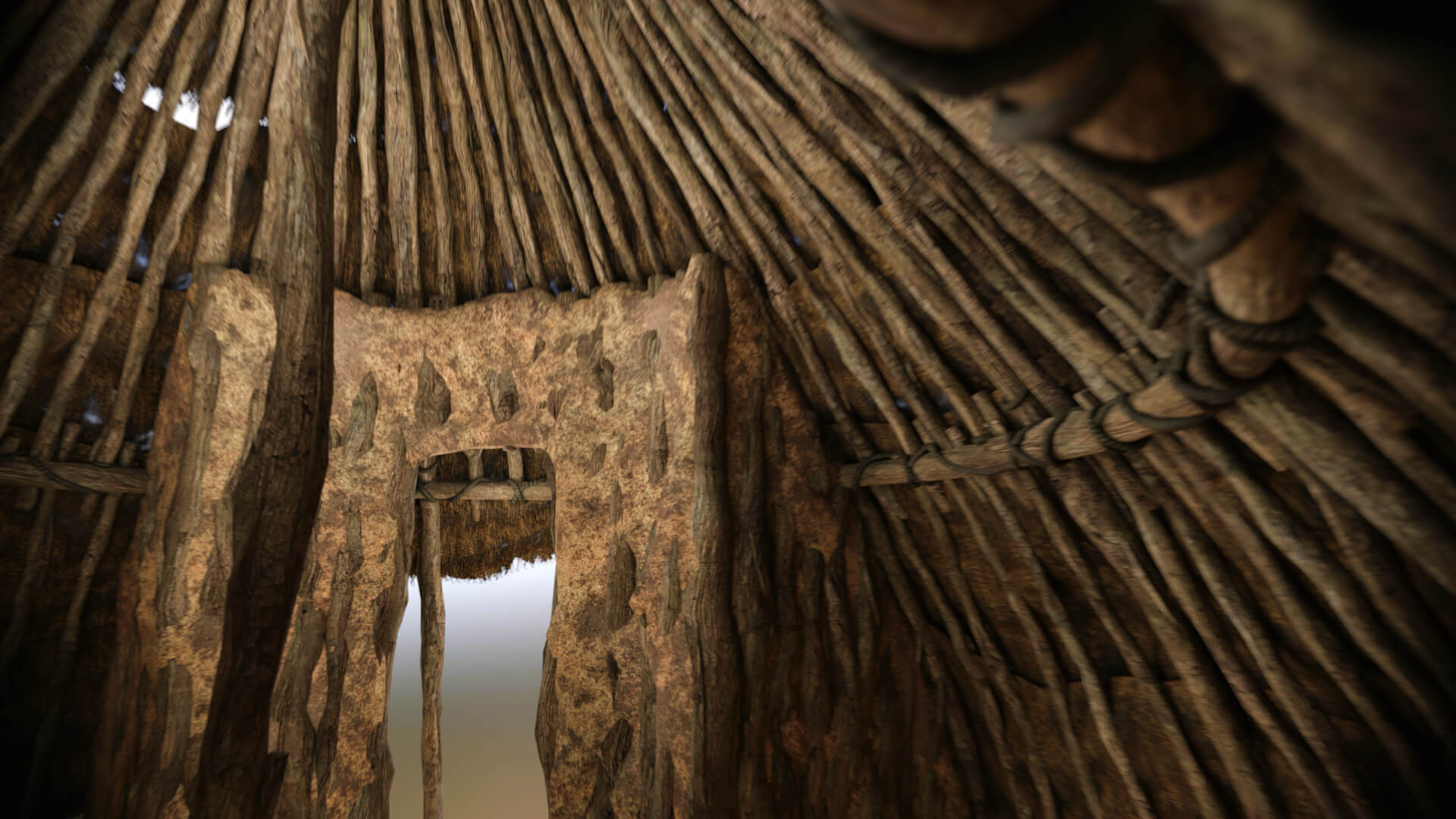 Primitive African Primal Huts Shelter House Collection - 3D Model by ...