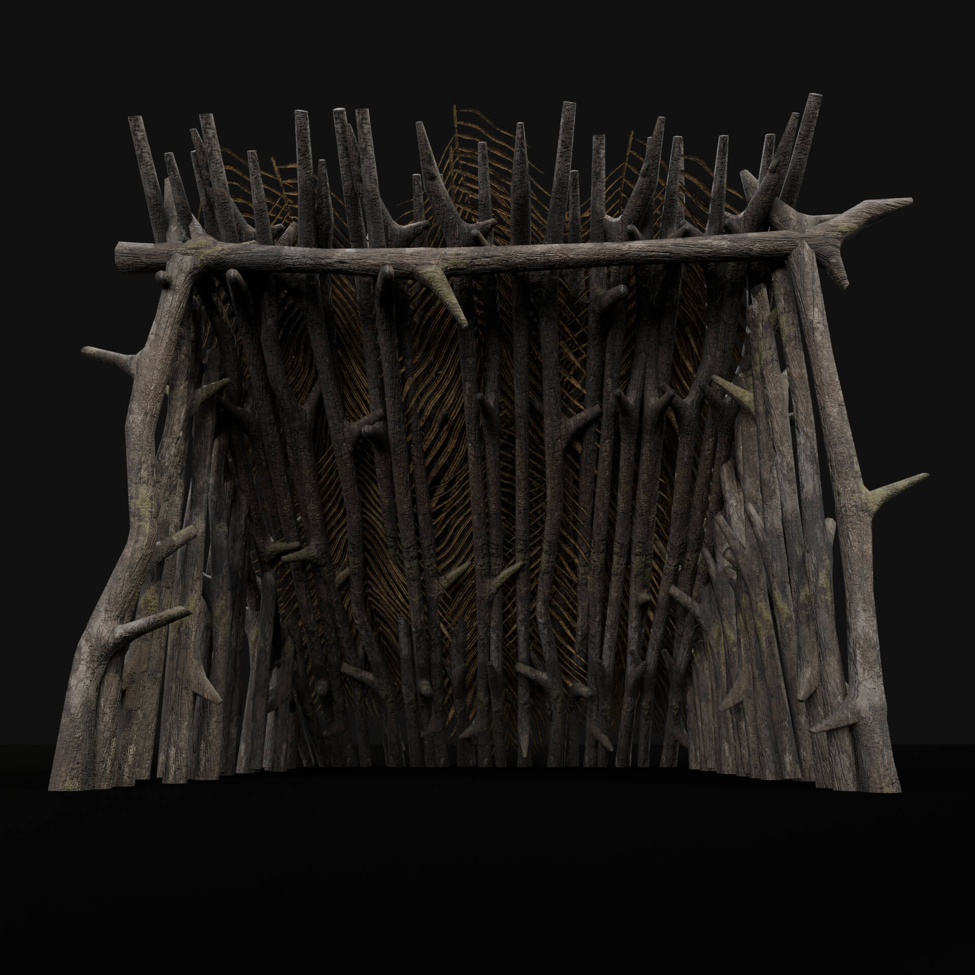 Primitive Shelters Collection - 3D Model by Enterables