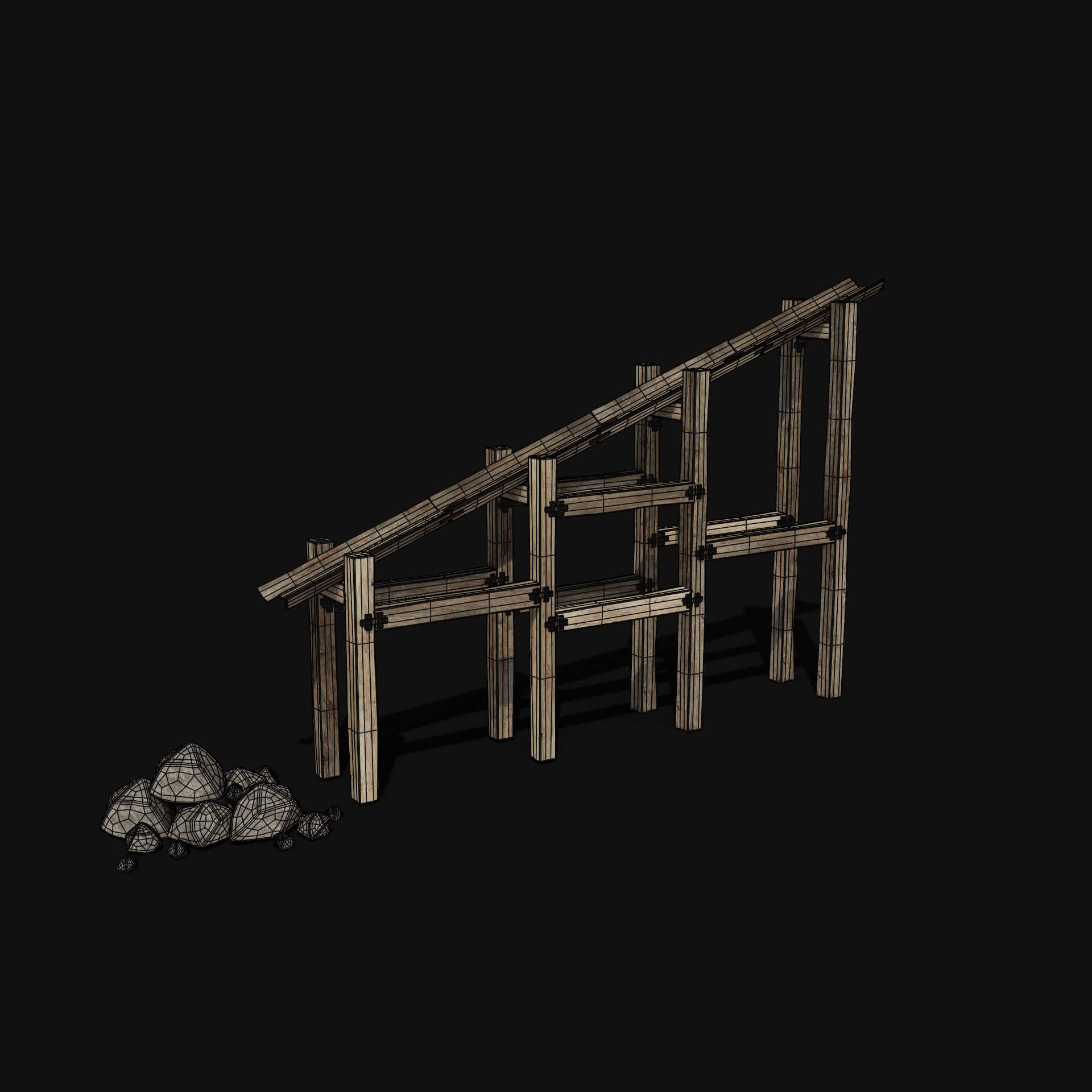 Quarry Mine Machine Collection - 3D Model by Enterables