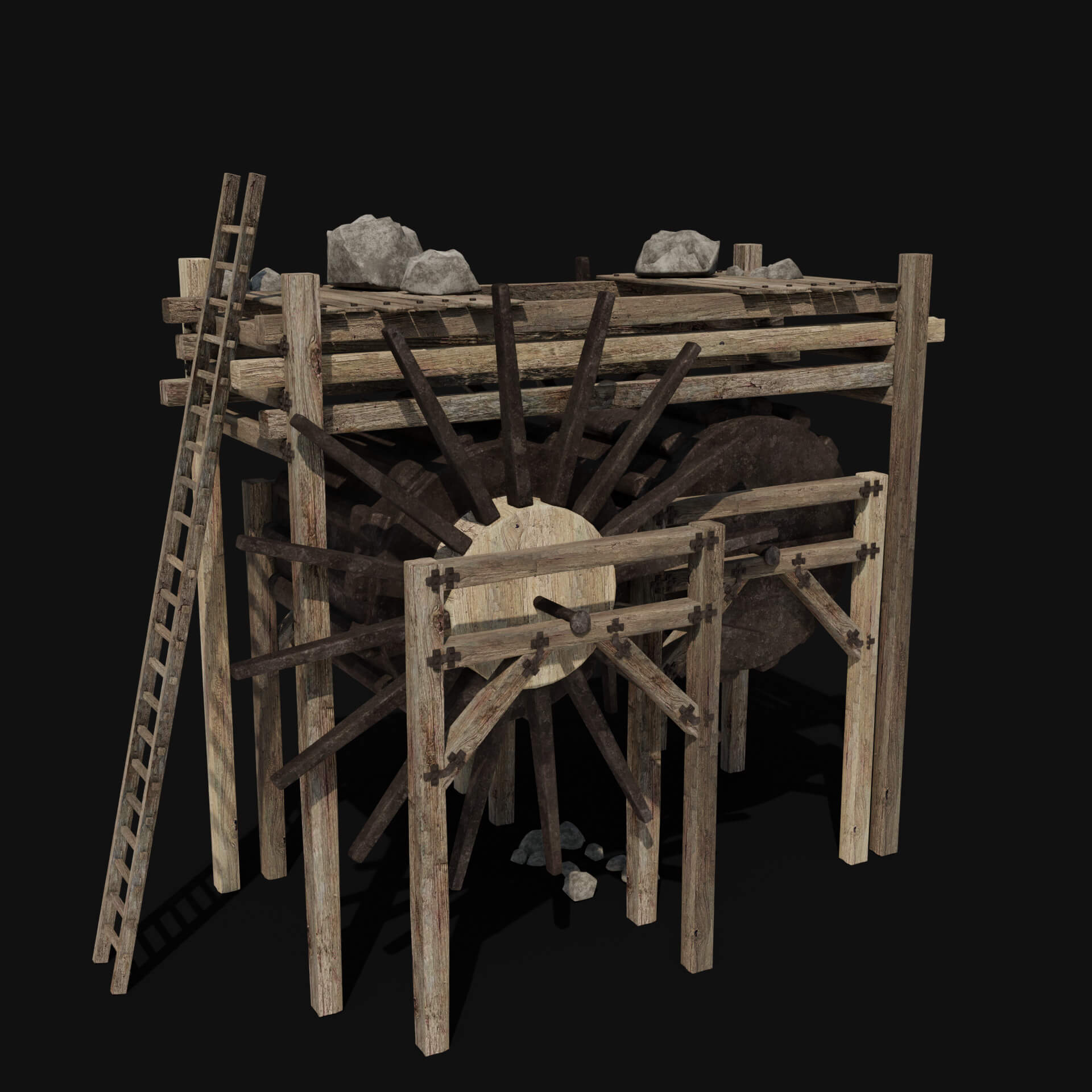 Quarry Mine Machine Collection - 3D Model by Enterables