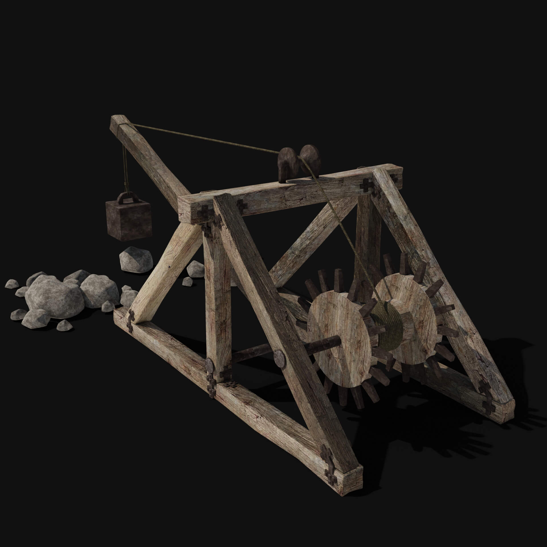 Quarry Mine Machine Collection - 3D Model by Enterables