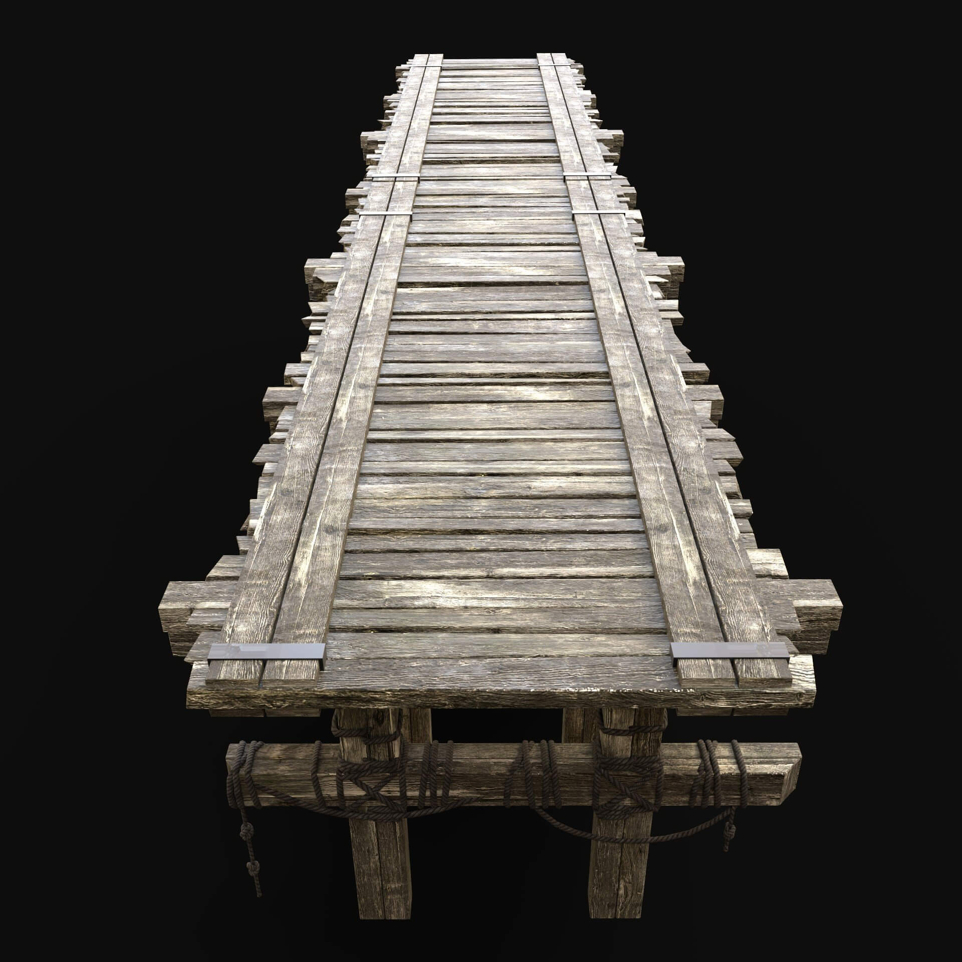 Medieval Bridge - 3D Model by Enterables