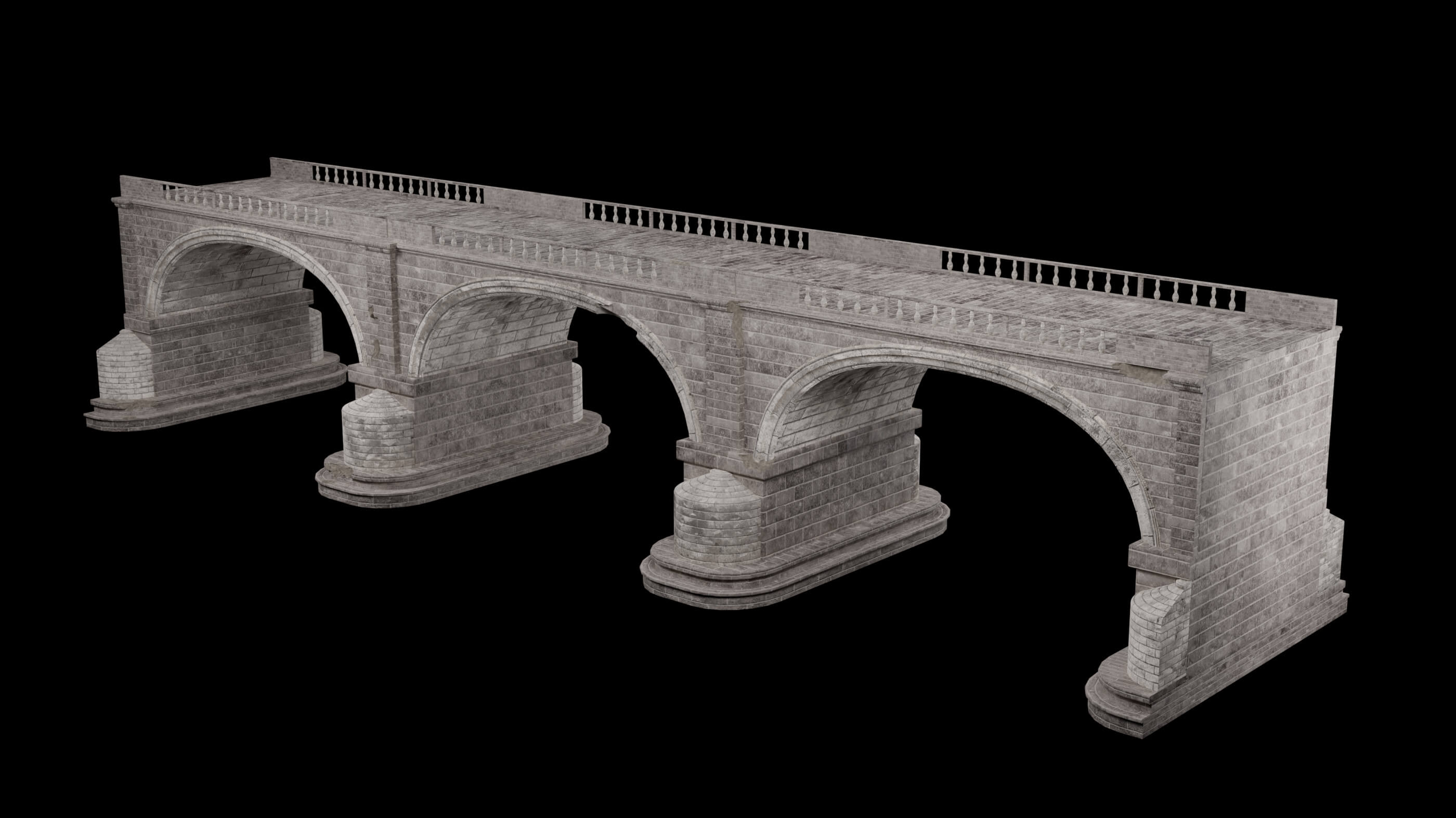 Roman Bridge Ancient Grece Collection - 3D Model by Enterables