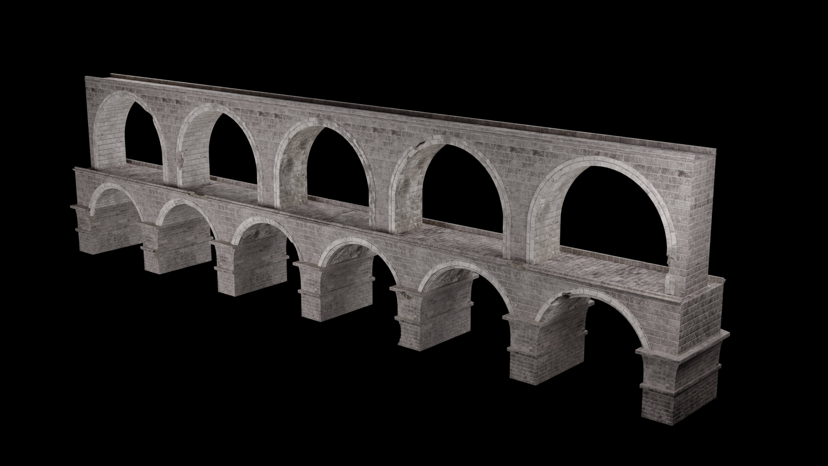 Roman Bridge Ancient Grece Collection - 3D Model by Enterables