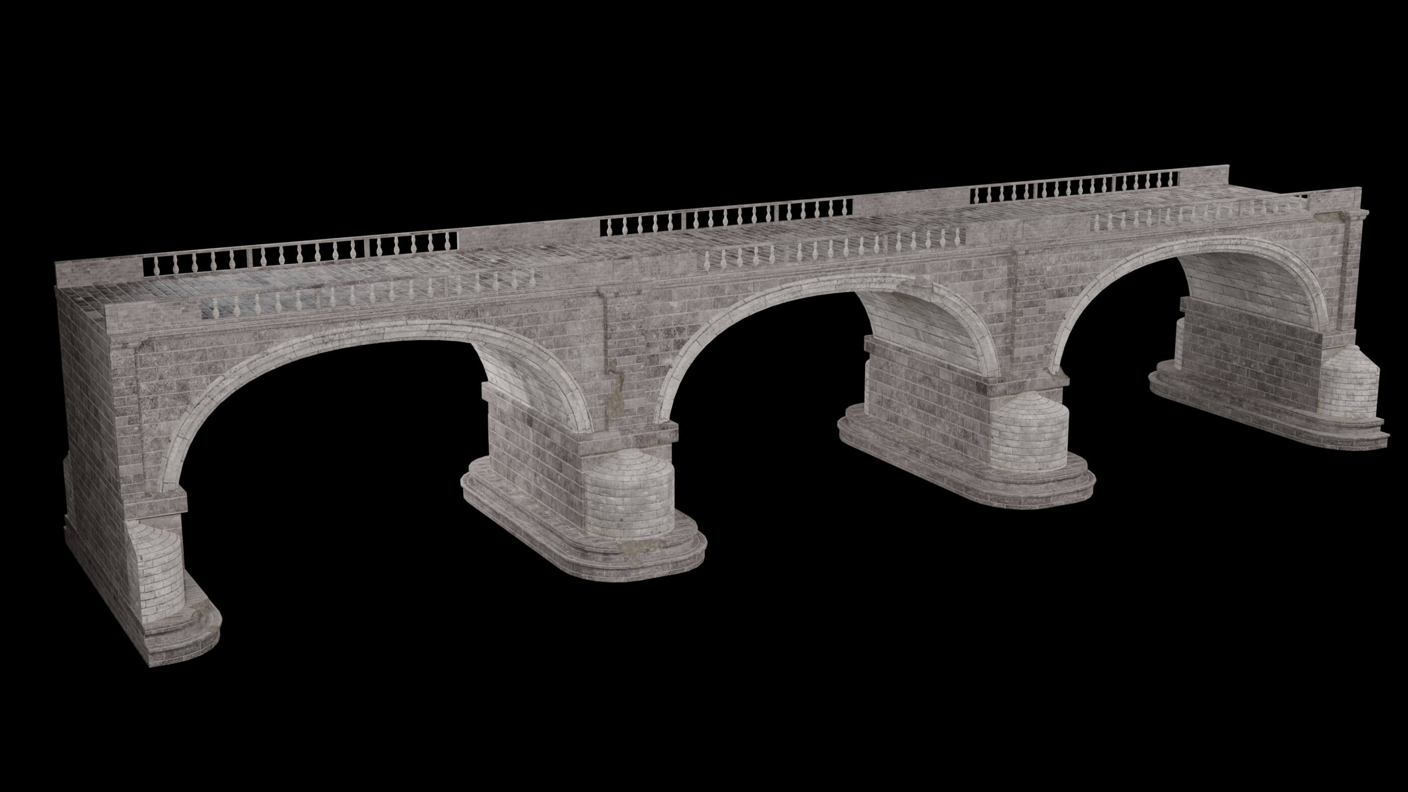 Roman Bridge Ancient Grece Collection - 3D Model by Enterables