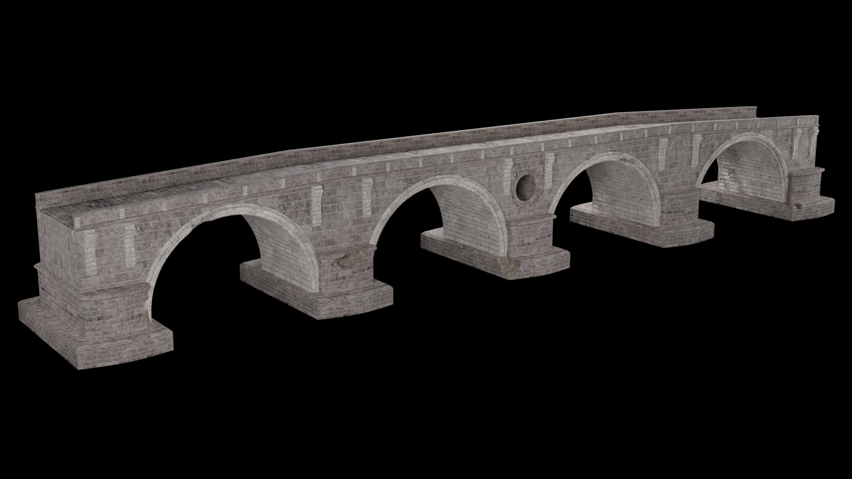 Roman Bridge Ancient Grece Collection - 3D Model by Enterables