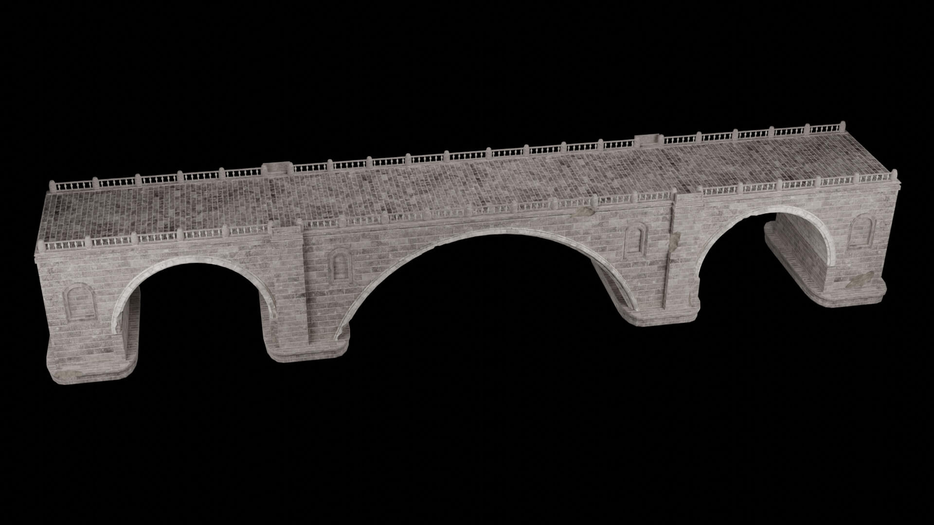 Roman Bridge Ancient Grece Collection - 3D Model by Enterables