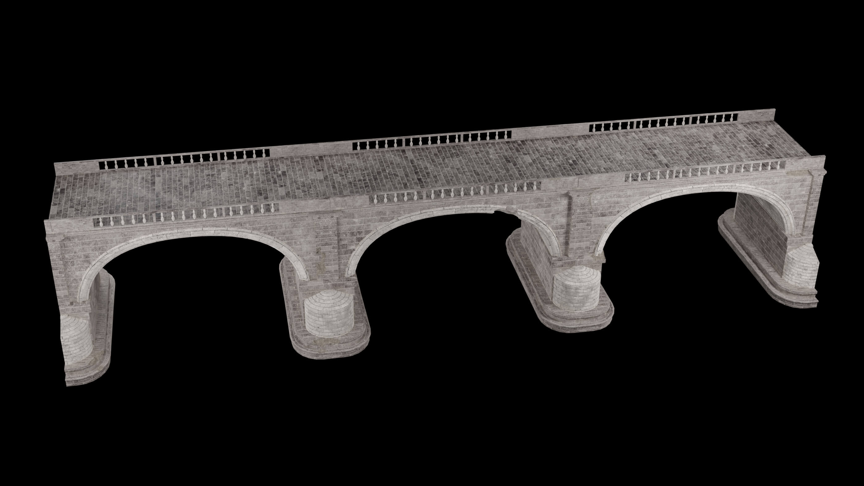 Roman Bridge Ancient Grece Collection - 3D Model by Enterables