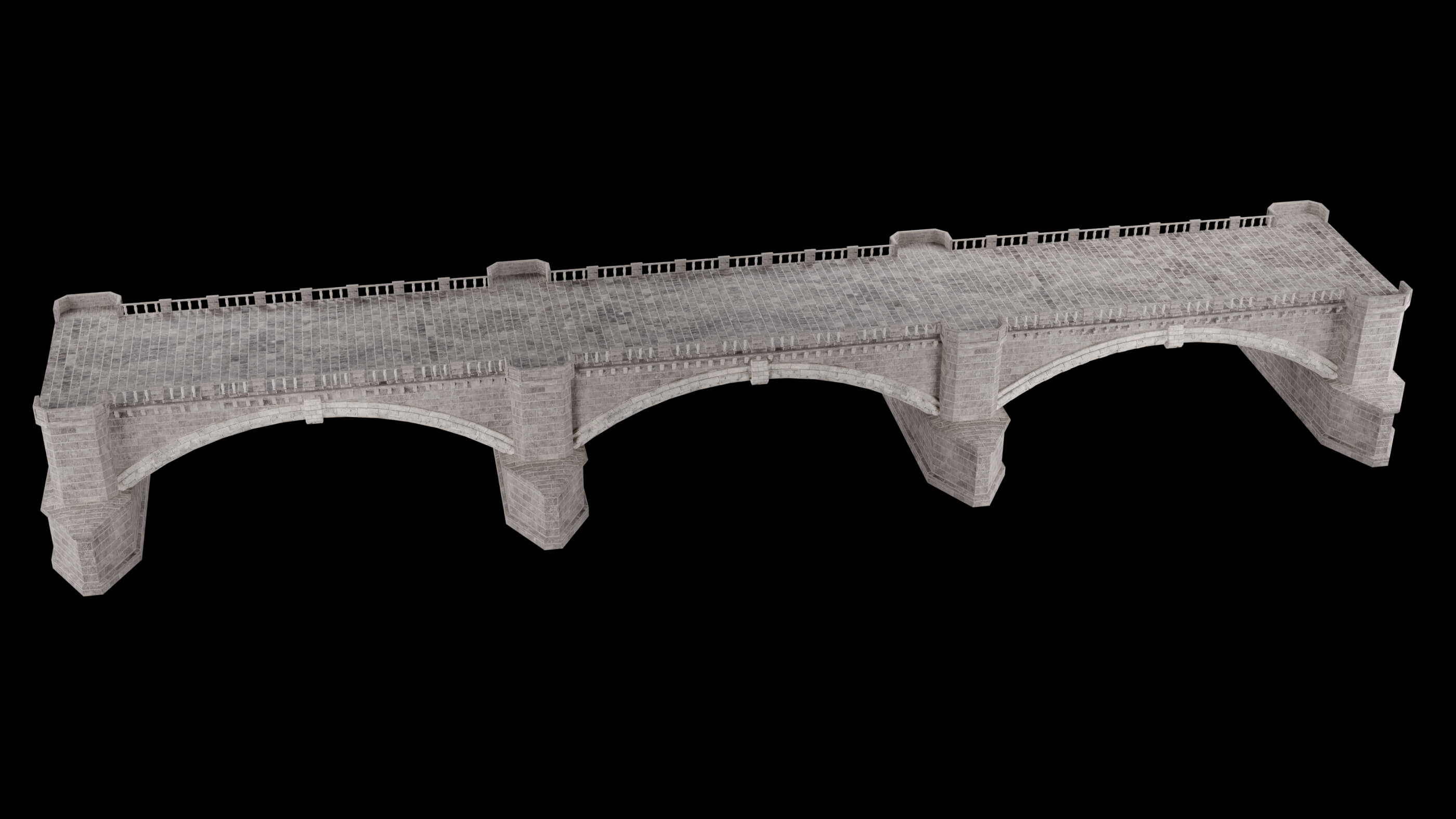 Roman Bridge Ancient Grece Collection - 3D Model by Enterables