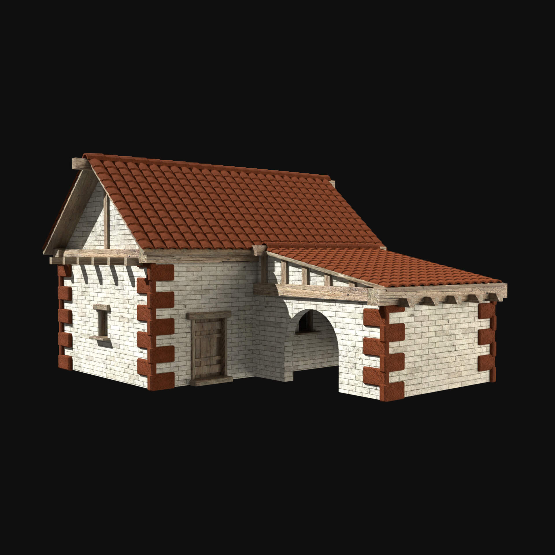 Roman Greek Ancient House Collection - 3D Model by Enterables