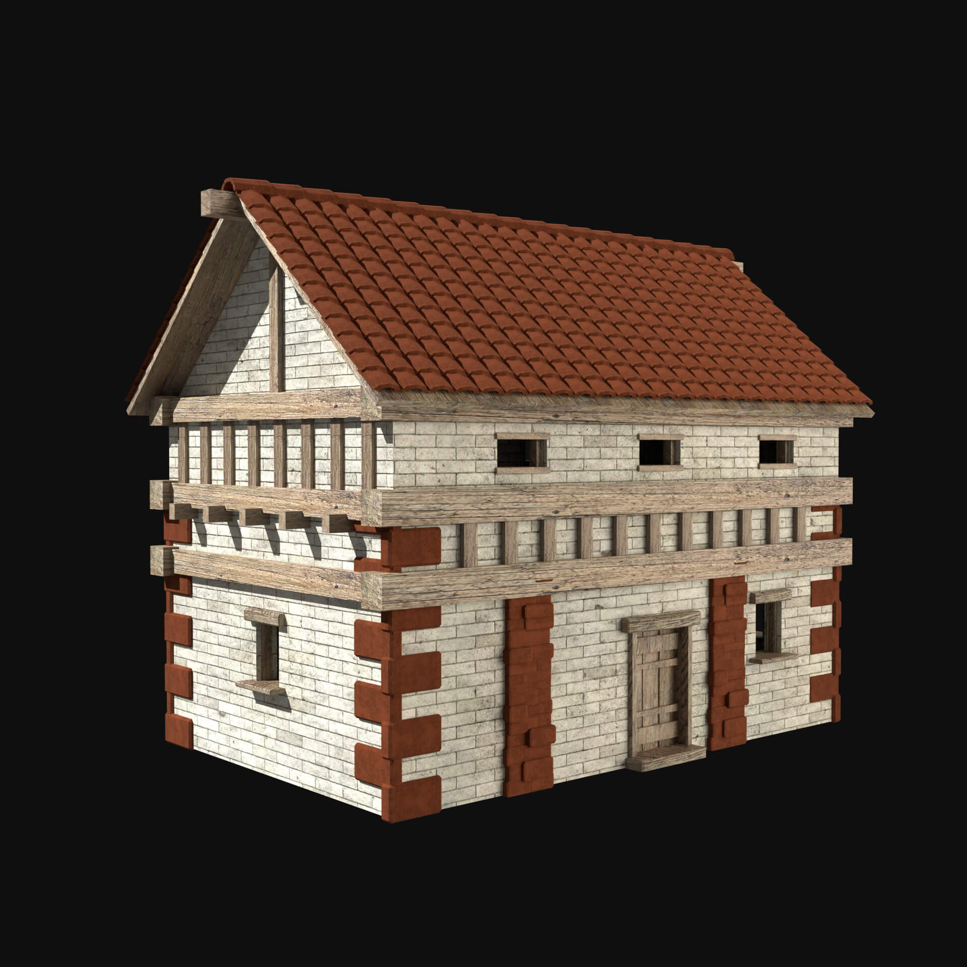 Roman Greek Ancient House Collection - 3D Model by Enterables