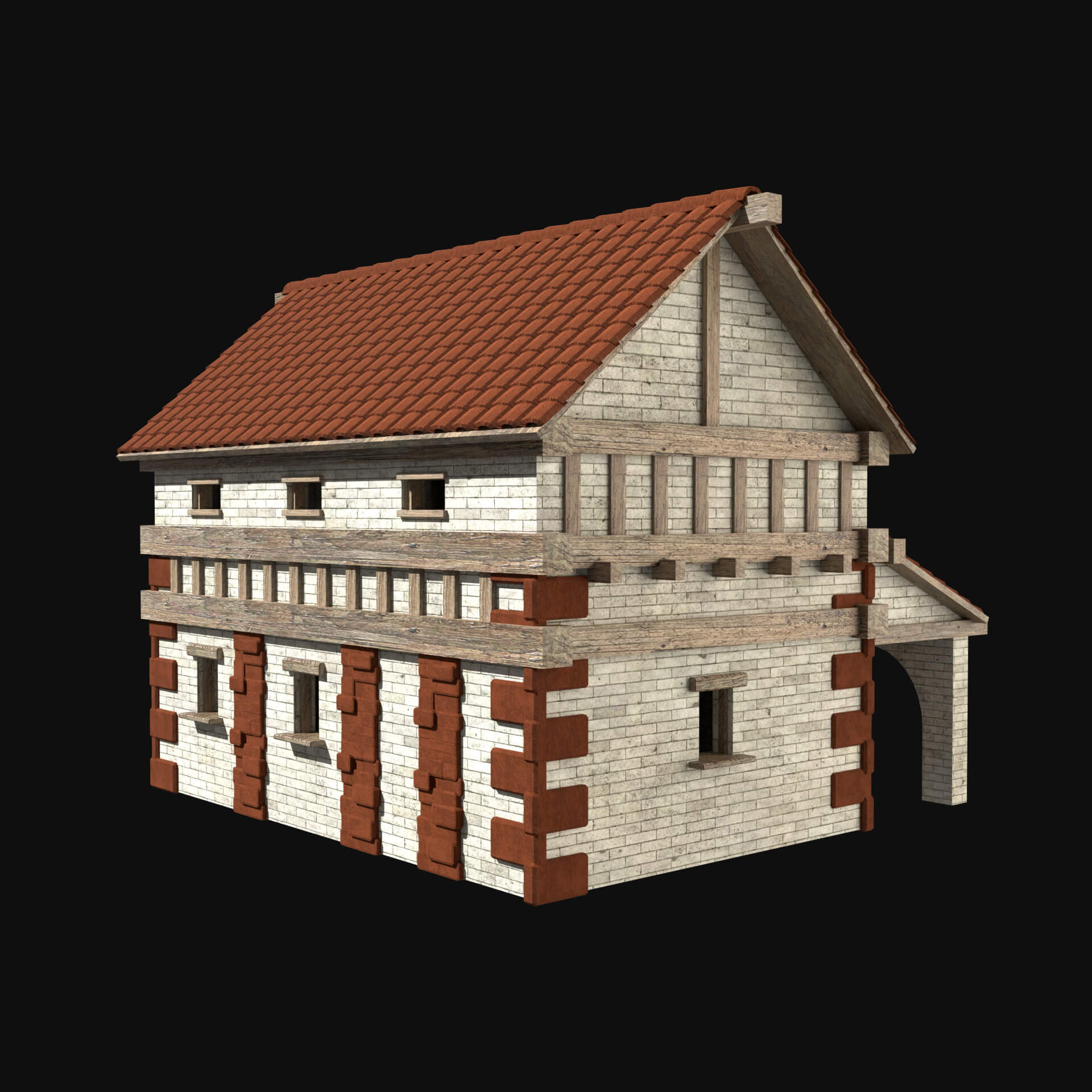 Roman Greek Ancient House Collection - 3D Model by Enterables