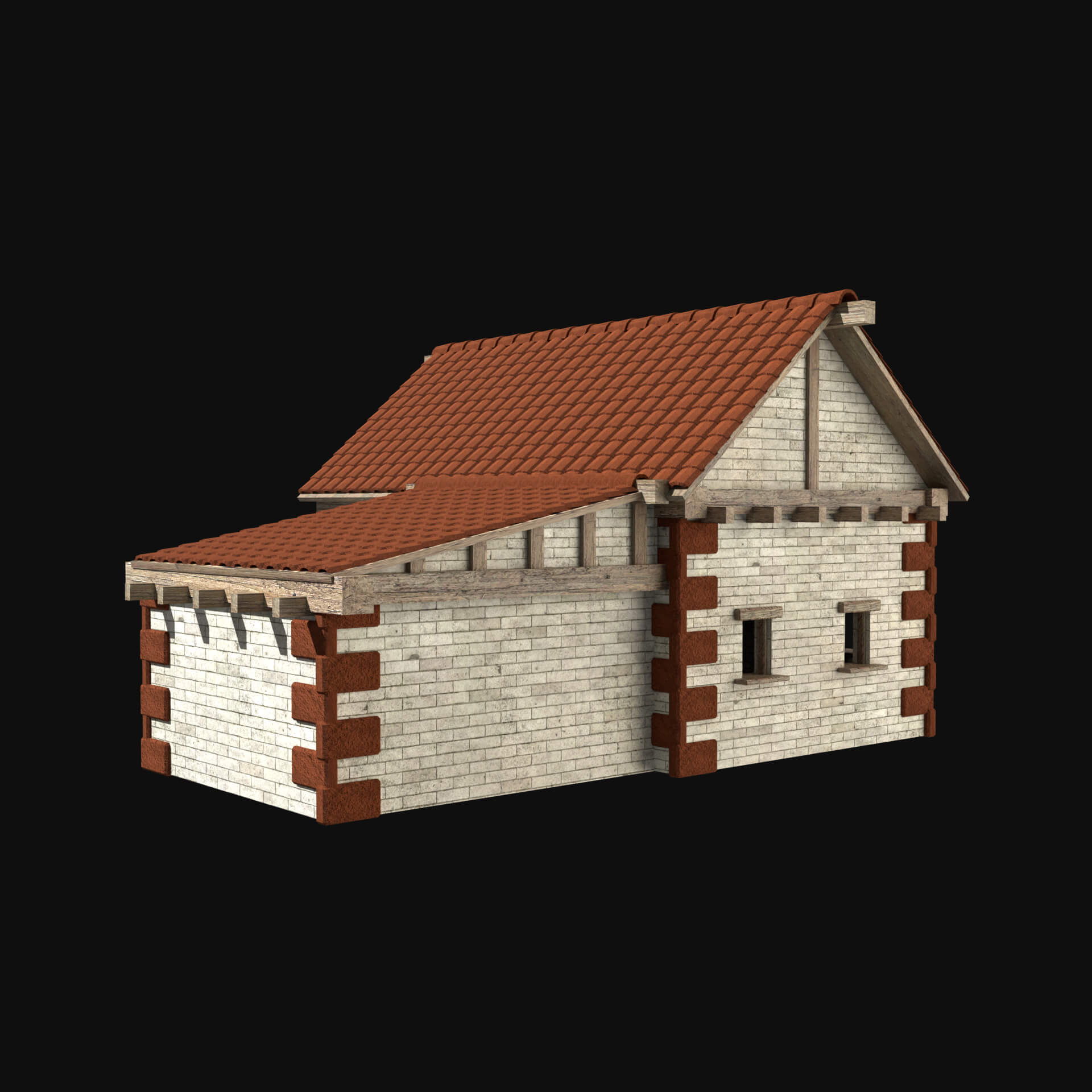 Roman Greek Ancient House Collection - 3D Model by Enterables