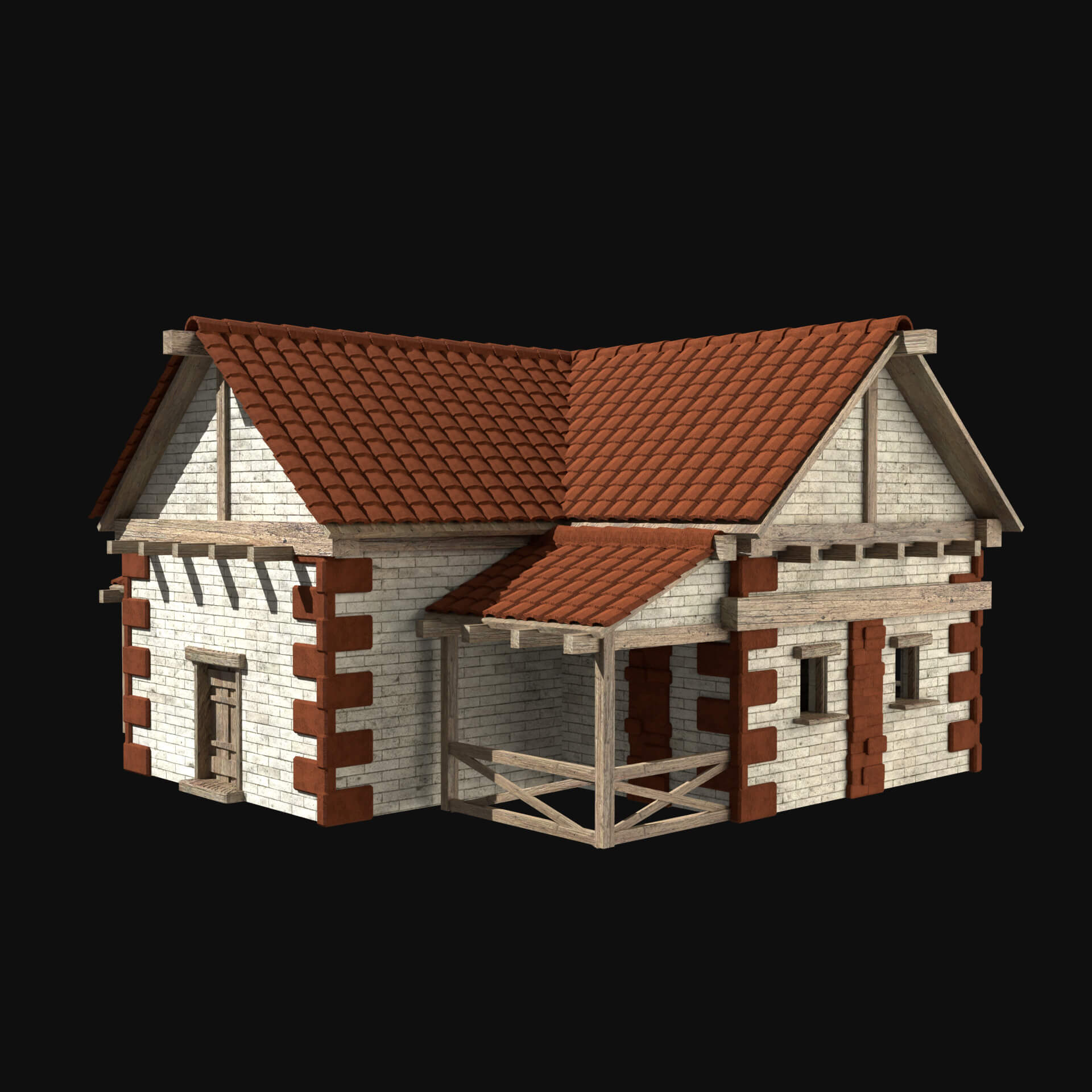 Roman Greek Ancient House Collection - 3D Model by Enterables