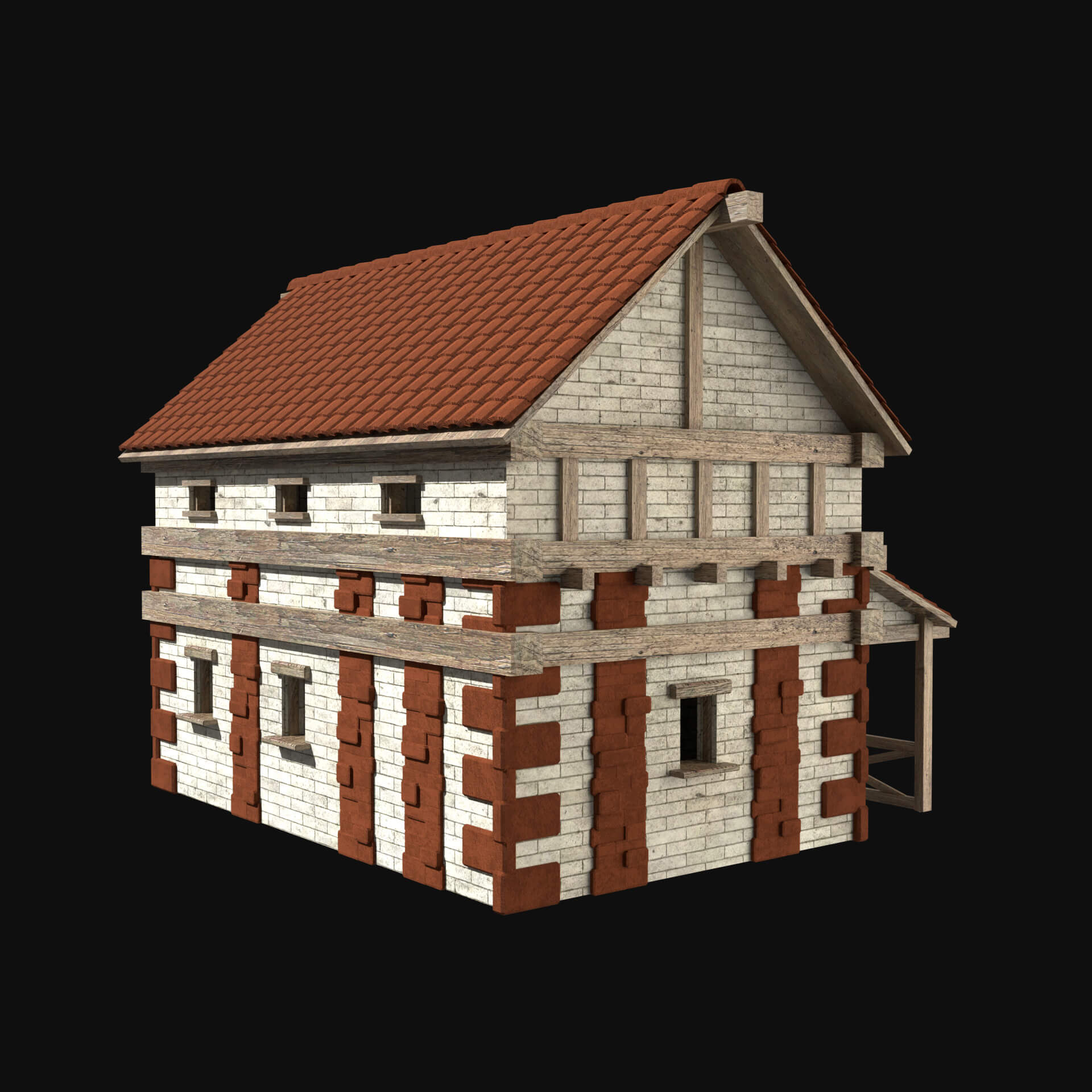 Roman Greek Ancient House Collection - 3D Model by Enterables