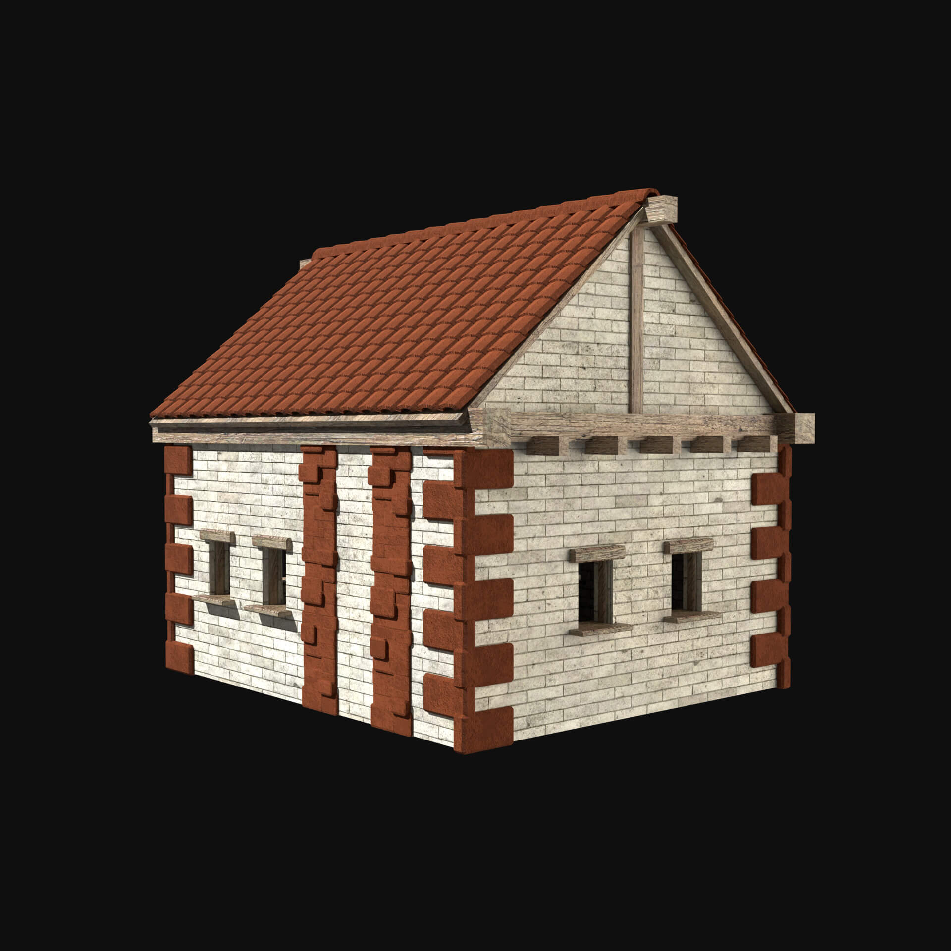 Roman Greek Ancient House Collection - 3D Model by Enterables