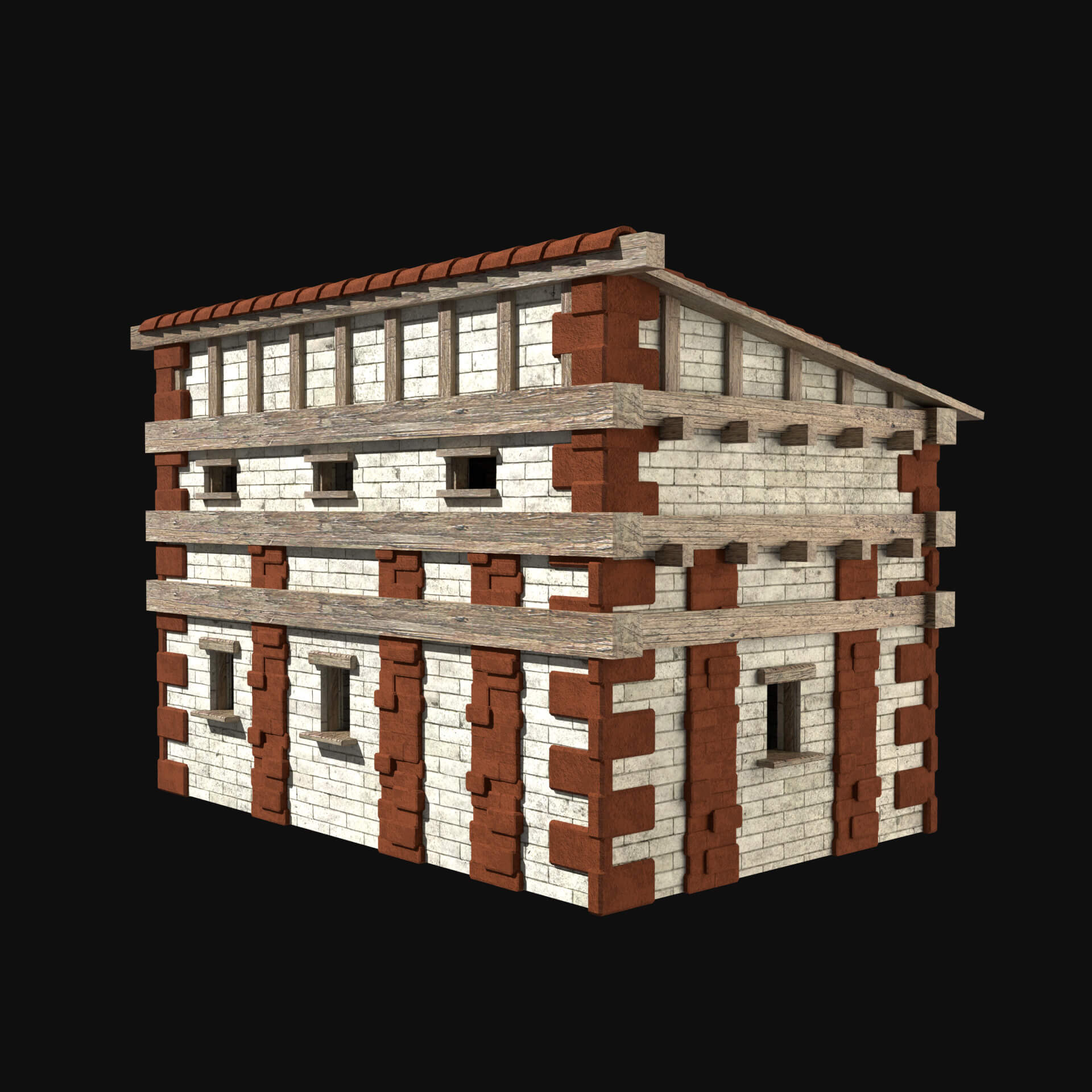 Roman Greek Ancient House Collection - 3D Model by Enterables