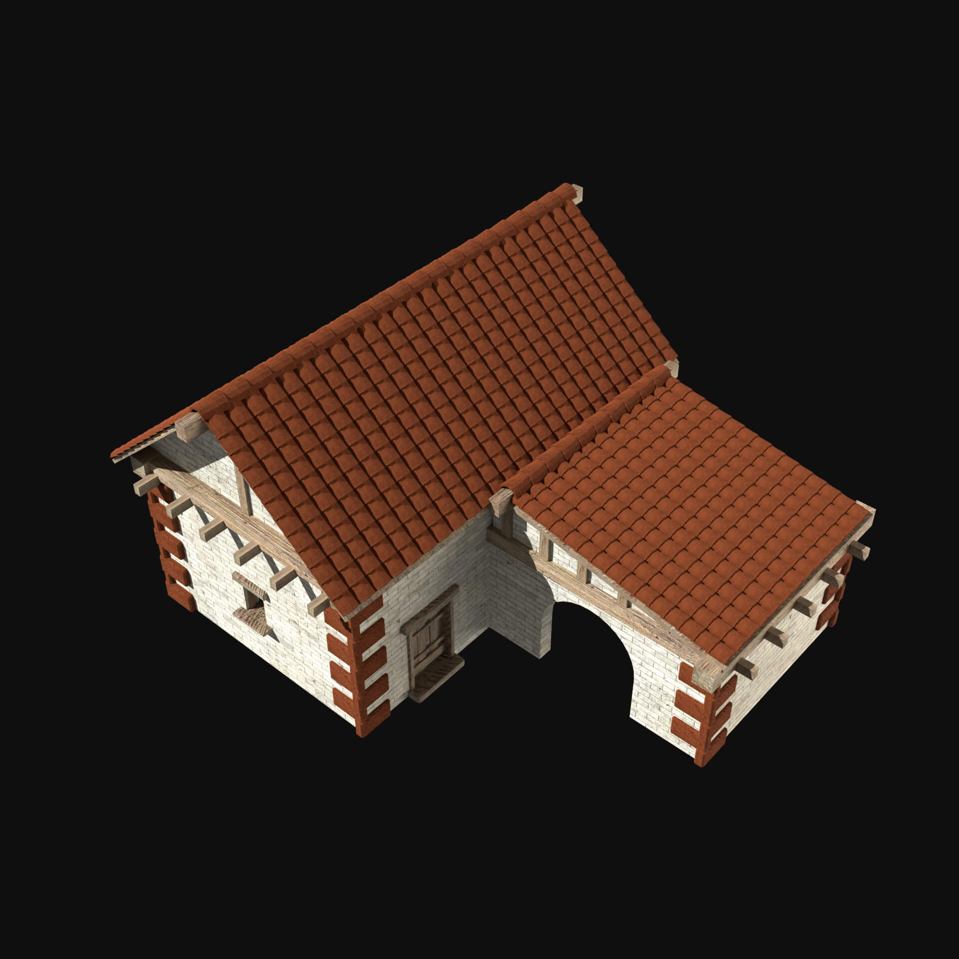 Roman Greek Ancient House Collection - 3D Model by Enterables