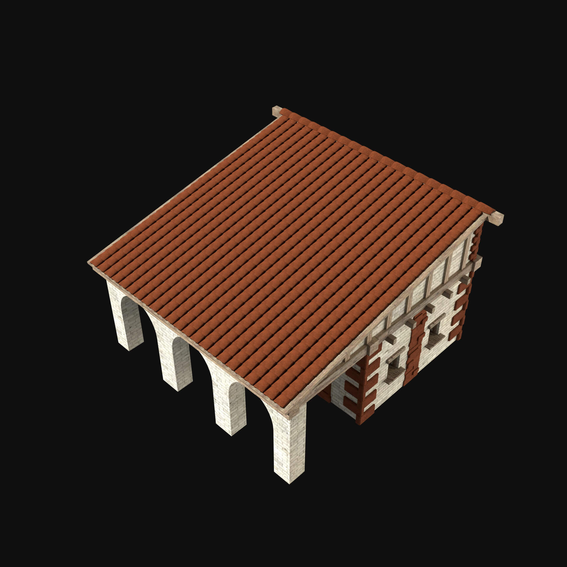 Roman Greek Ancient House Collection - 3D Model by Enterables