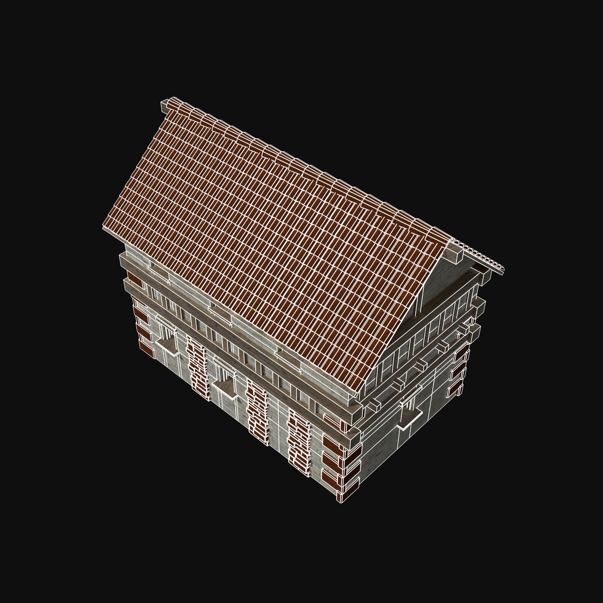 Roman Greek Ancient House Collection - 3D Model by Enterables
