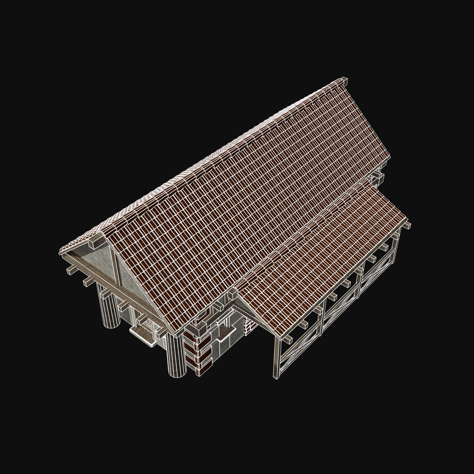 Roman Greek Ancient House Collection - 3D Model by Enterables