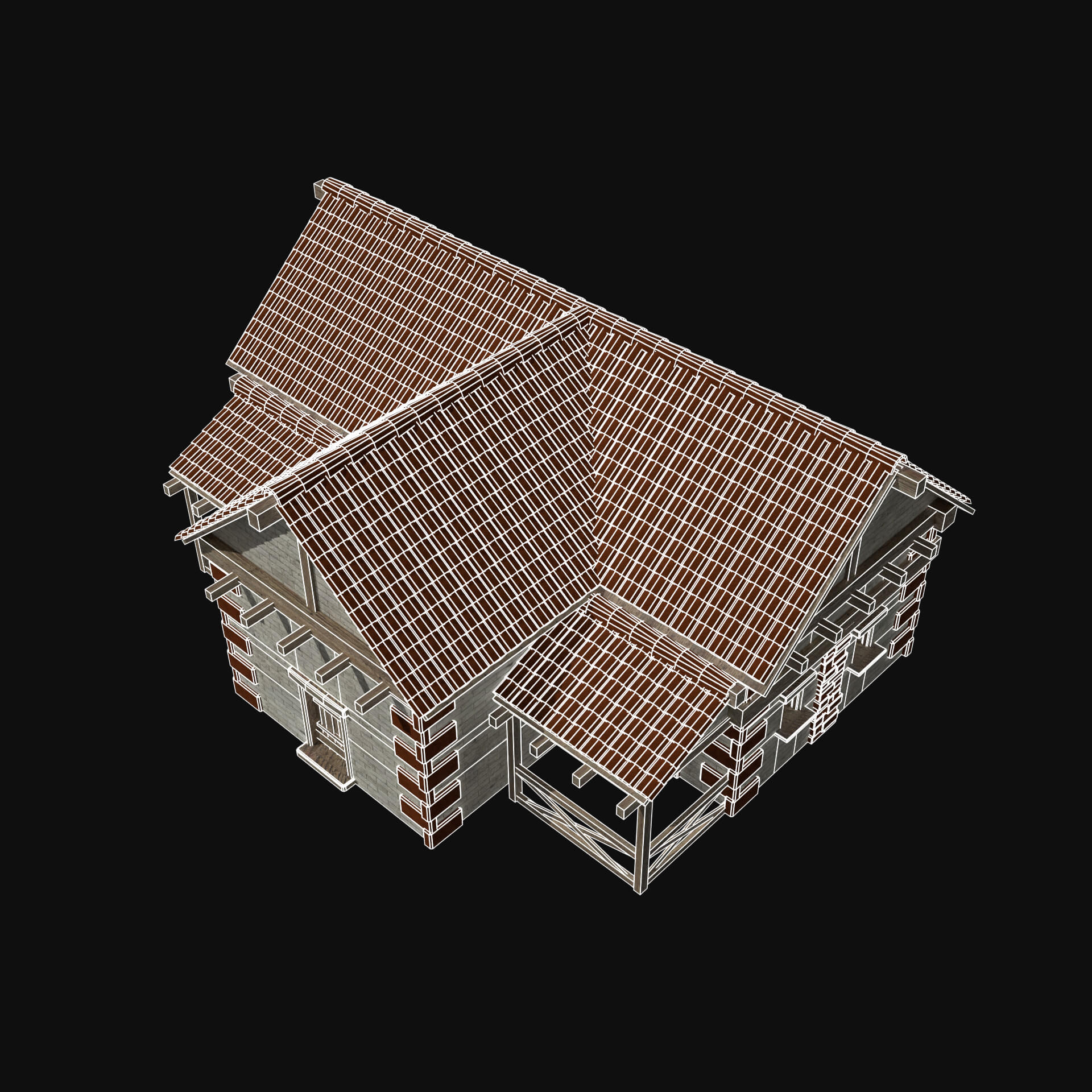 Roman Greek Ancient House Collection - 3D Model by Enterables