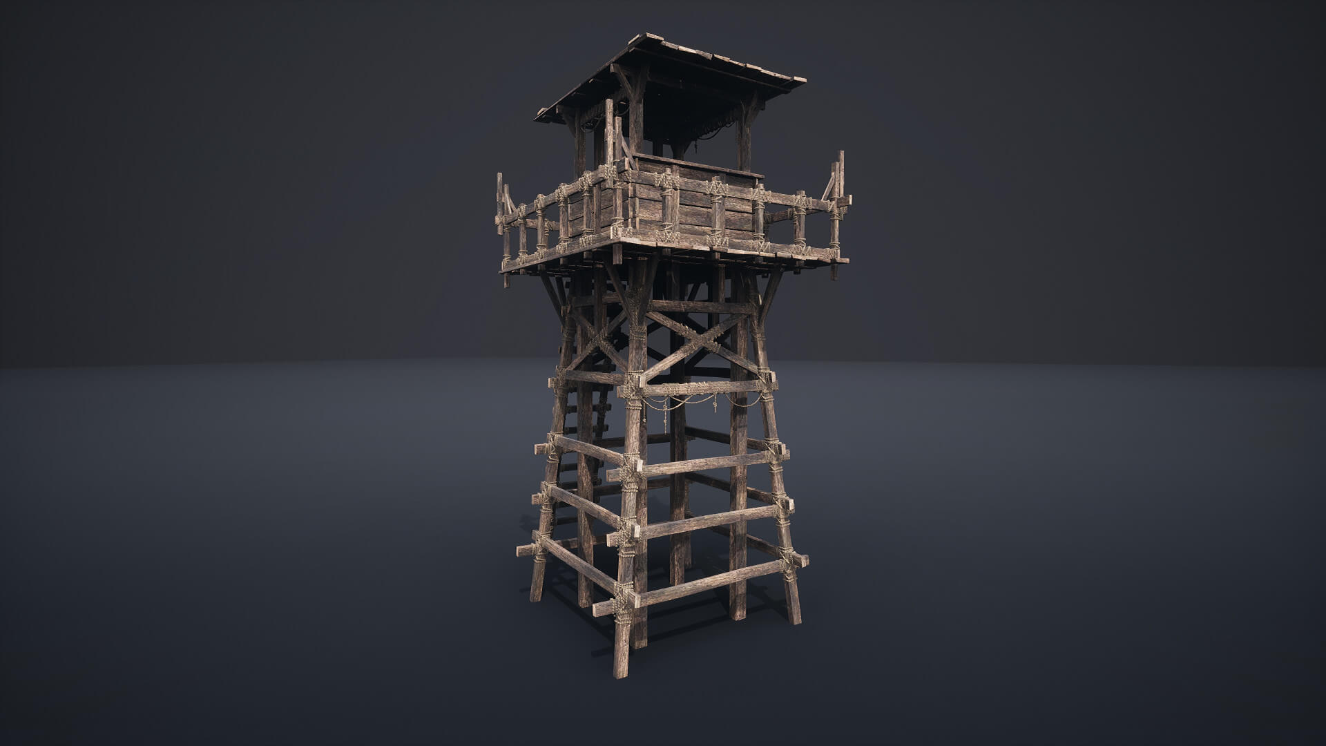 Scout Watchtower - 3D Model by Enterables
