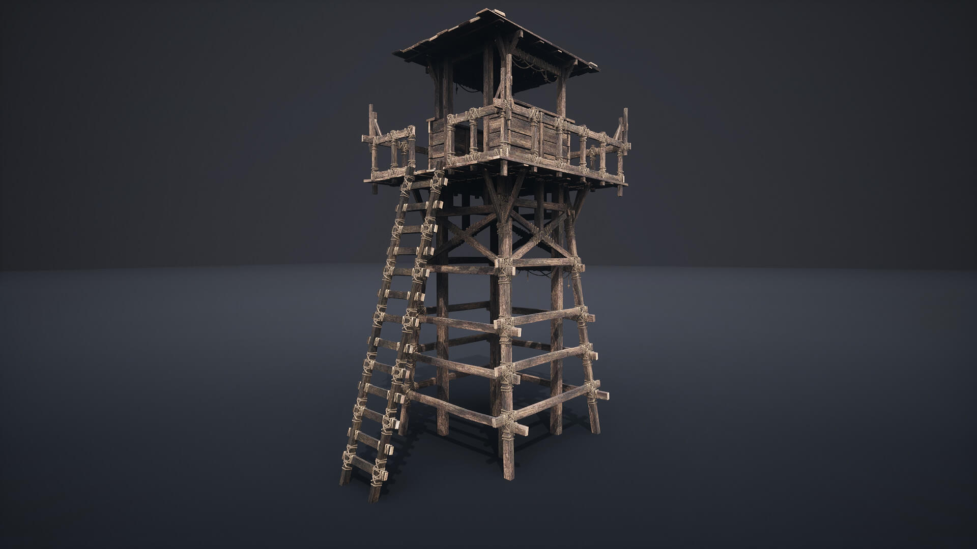 Scout Watchtower - 3D Model by Enterables