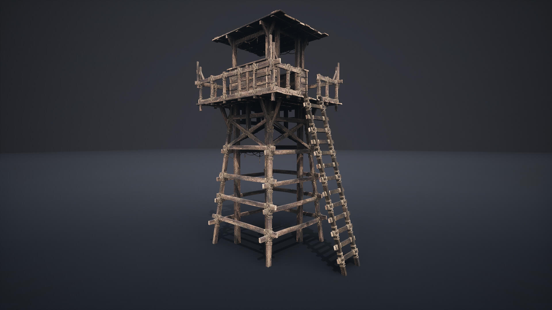 Scout Watchtower - 3D Model by Enterables