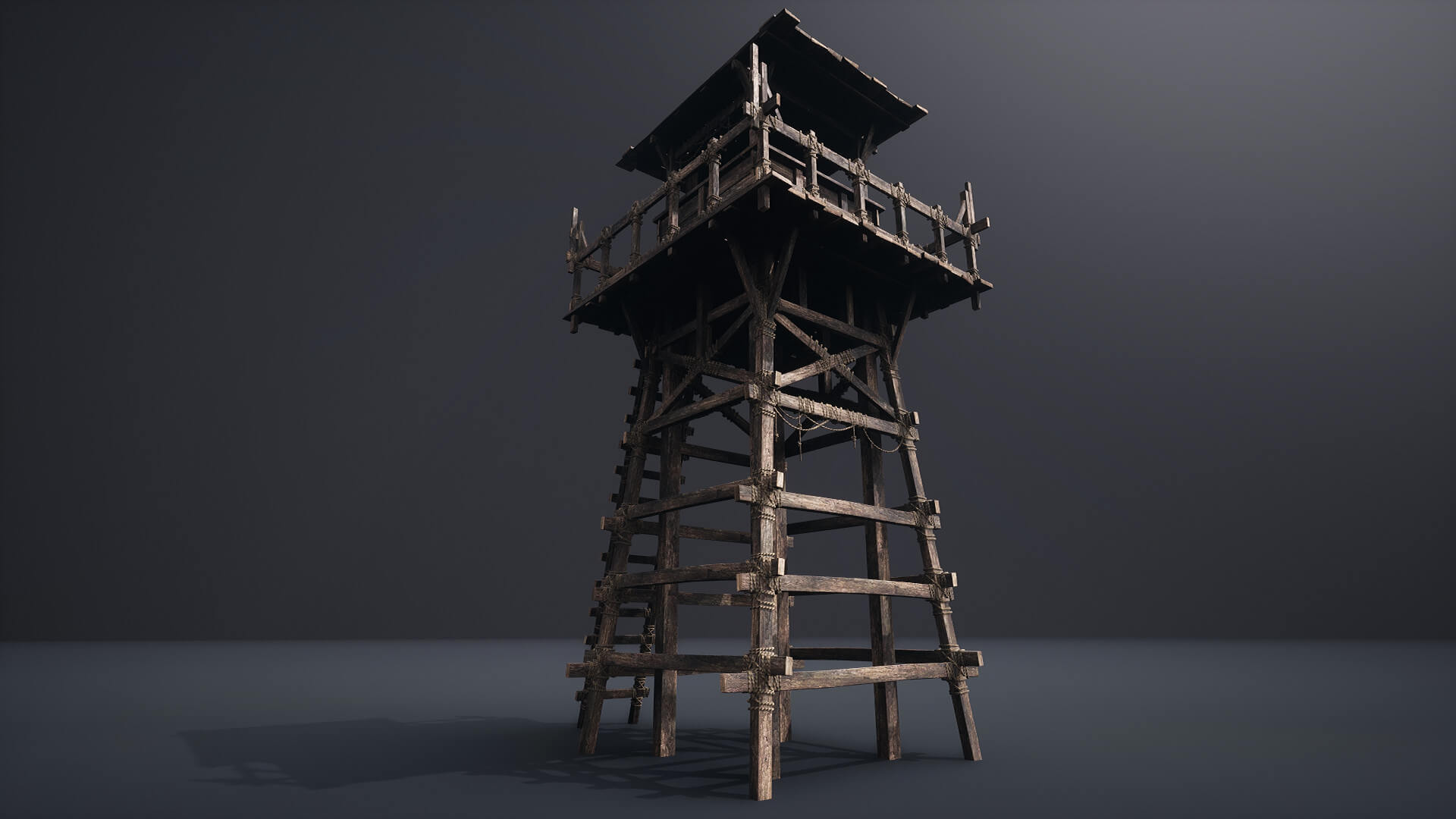 Scout Watchtower - 3D Model by Enterables