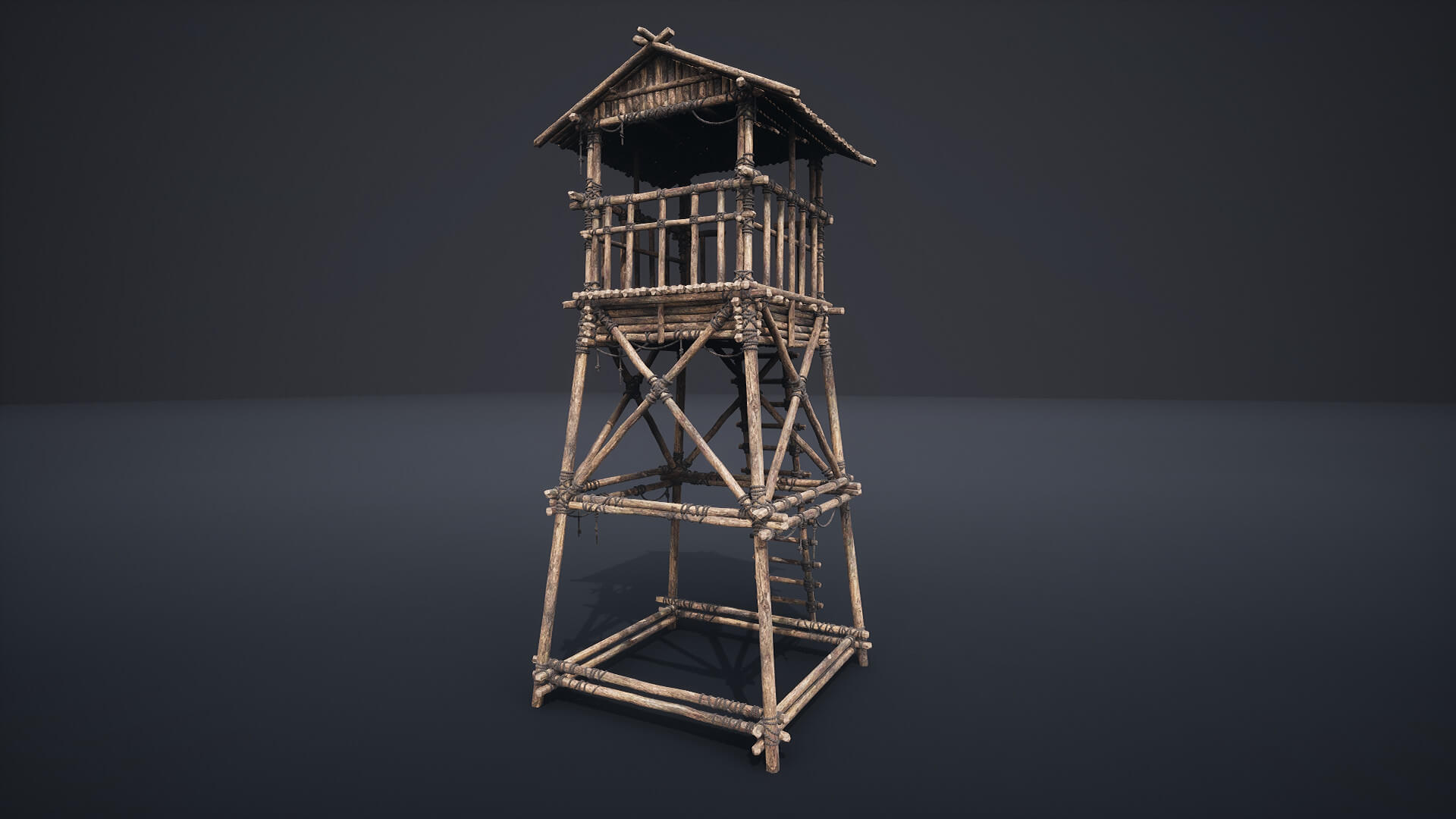 Scouttower Watchtower - 3D Model by Enterables