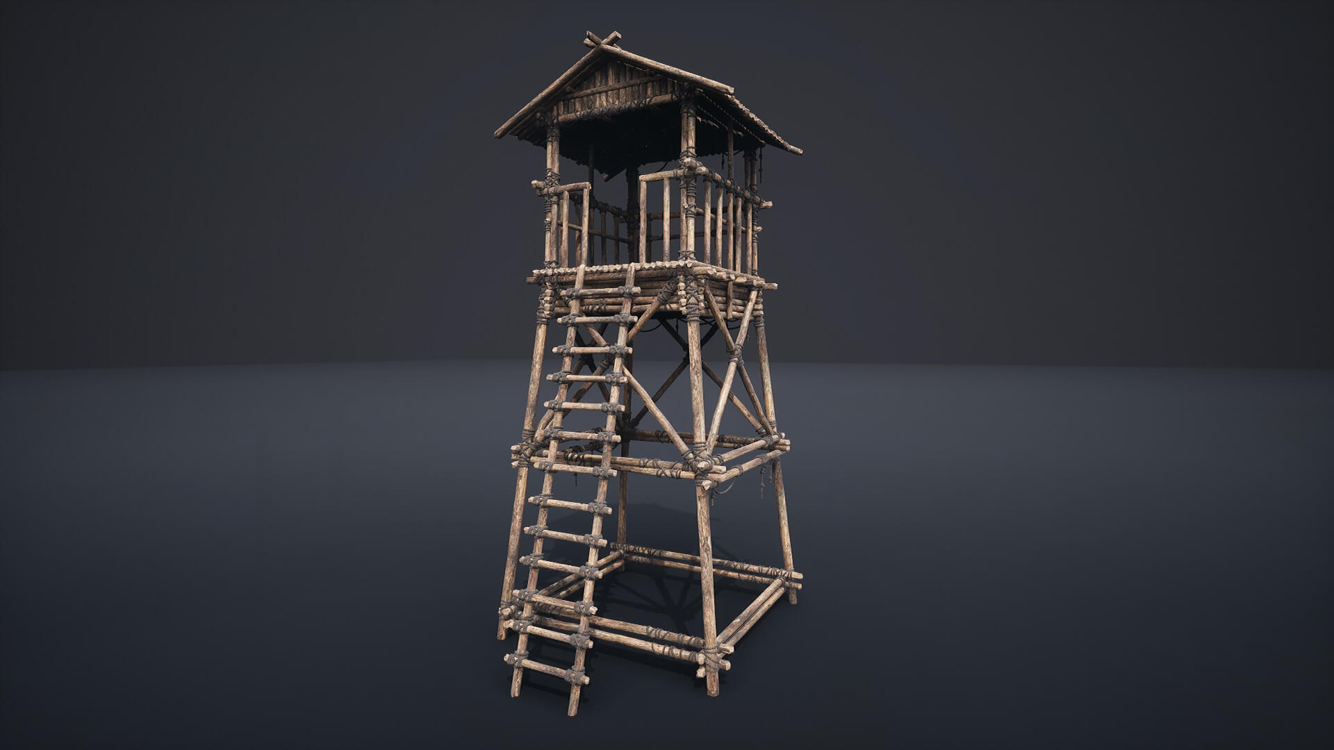 Scouttower Watchtower - 3D Model by Enterables