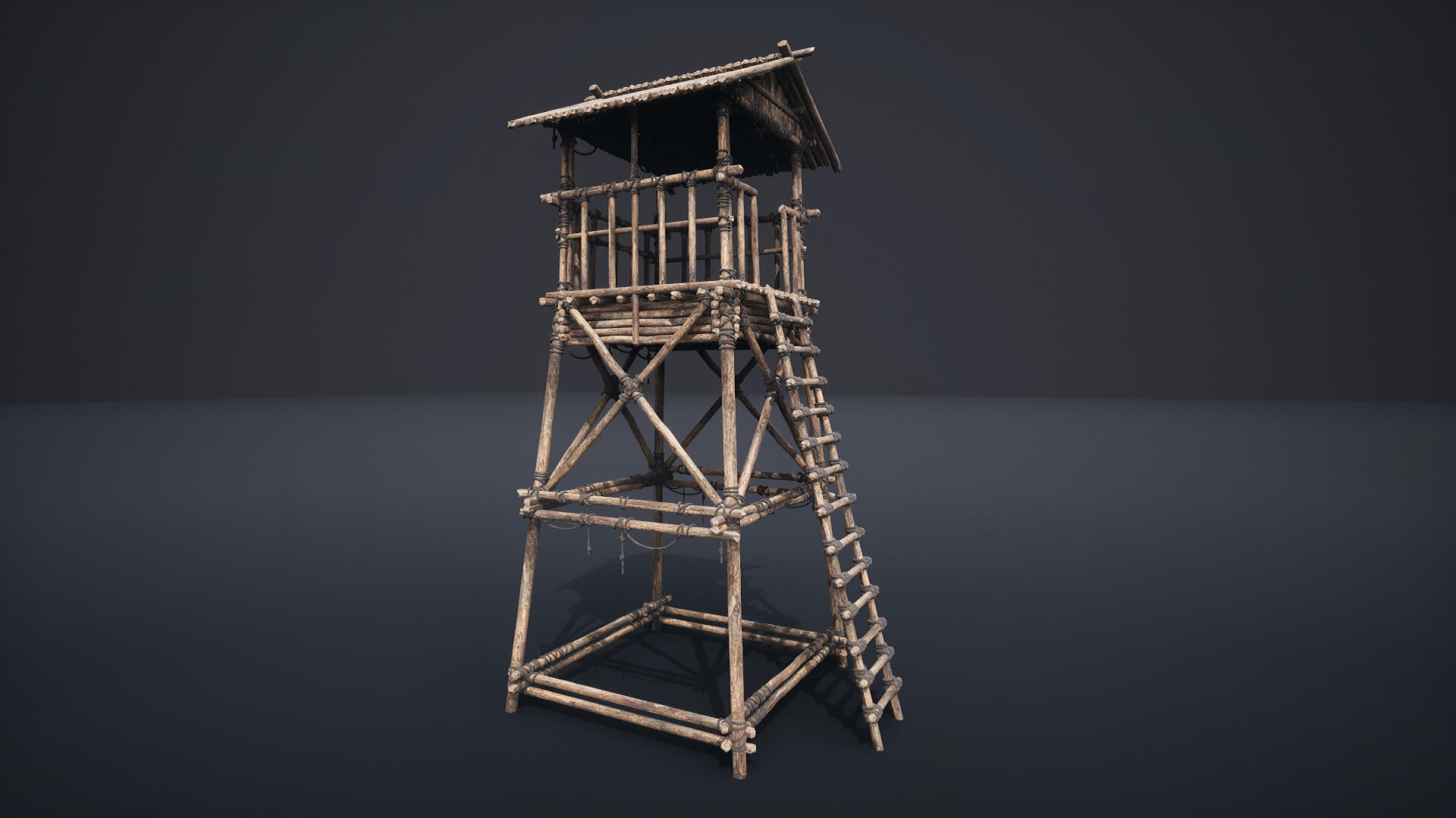 Scouttower Watchtower - 3D Model by Enterables