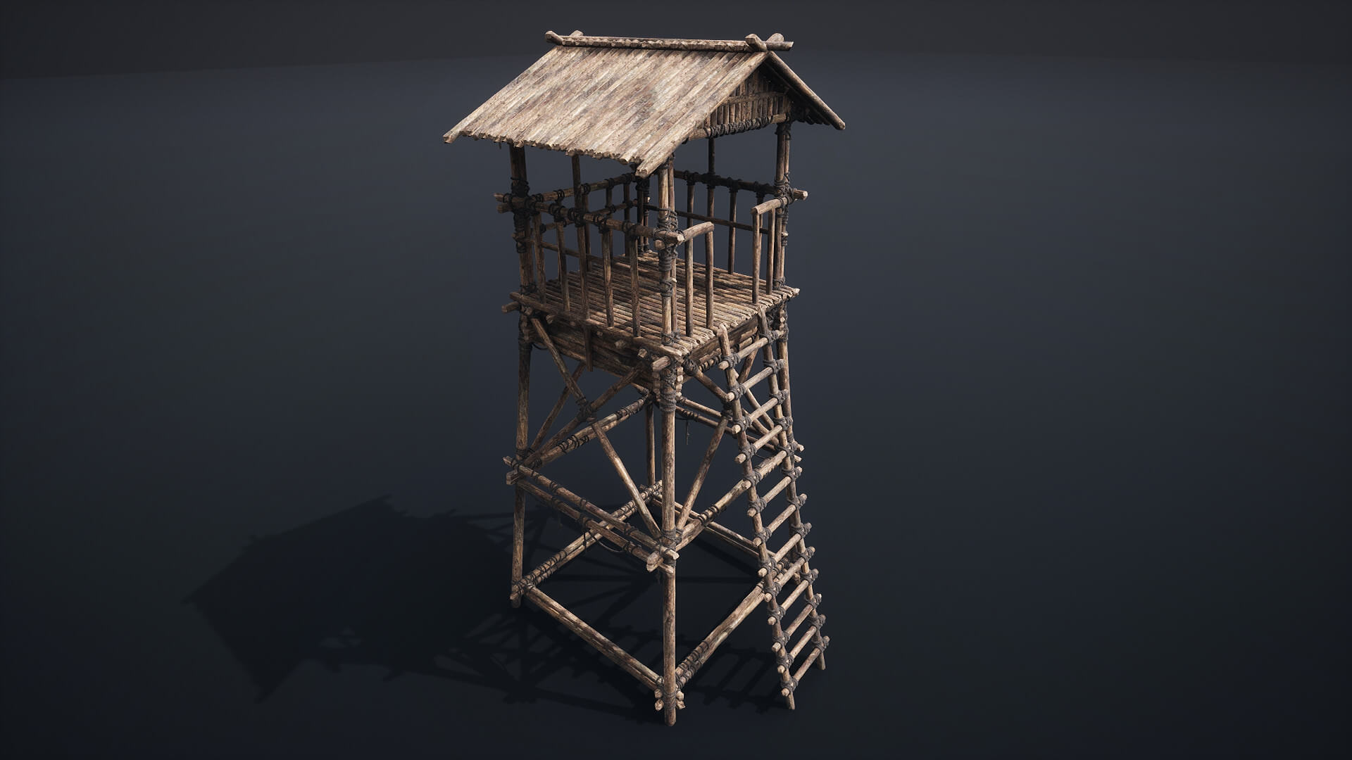 Scouttower Watchtower - 3D Model by Enterables