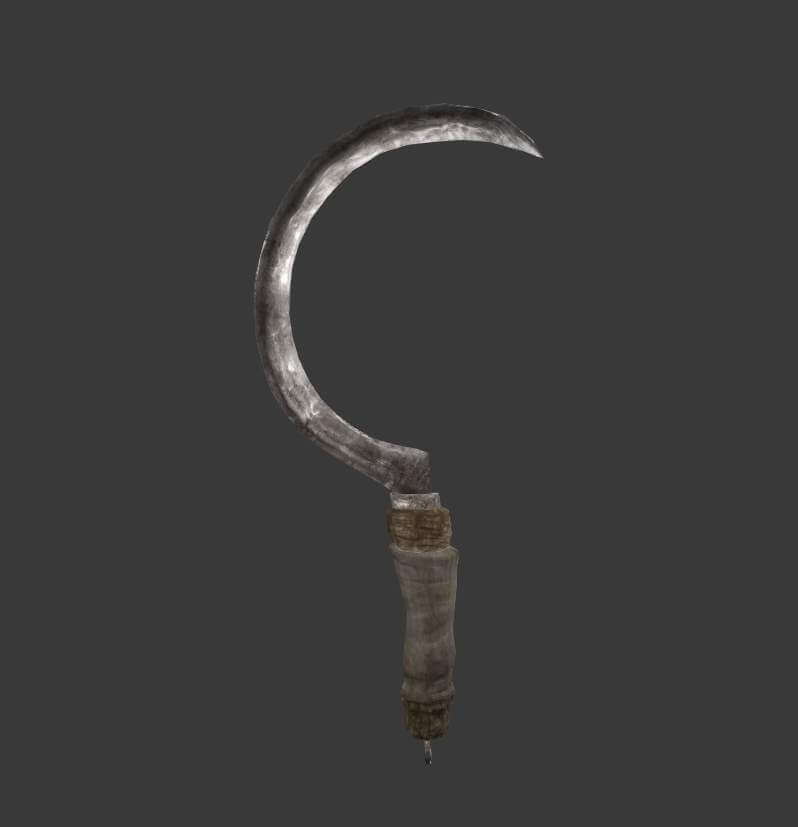 Sickle - 3D Model by Enterables