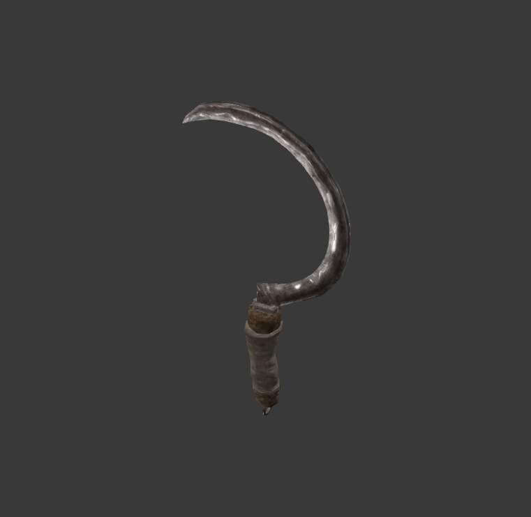 Sickle - 3D Model by Enterables