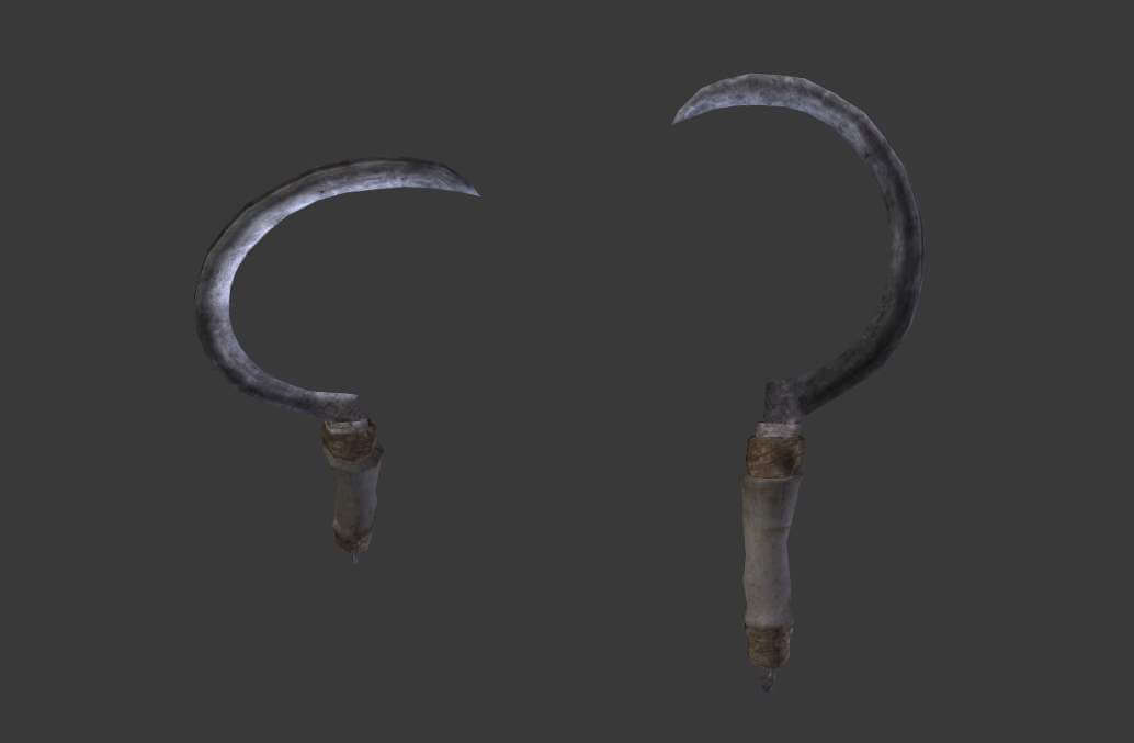 Sickle - 3D Model by Enterables
