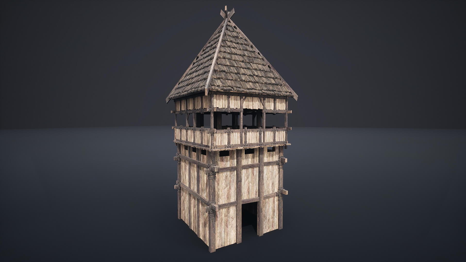 Slavic Watchtower - 3D Model by Enterables