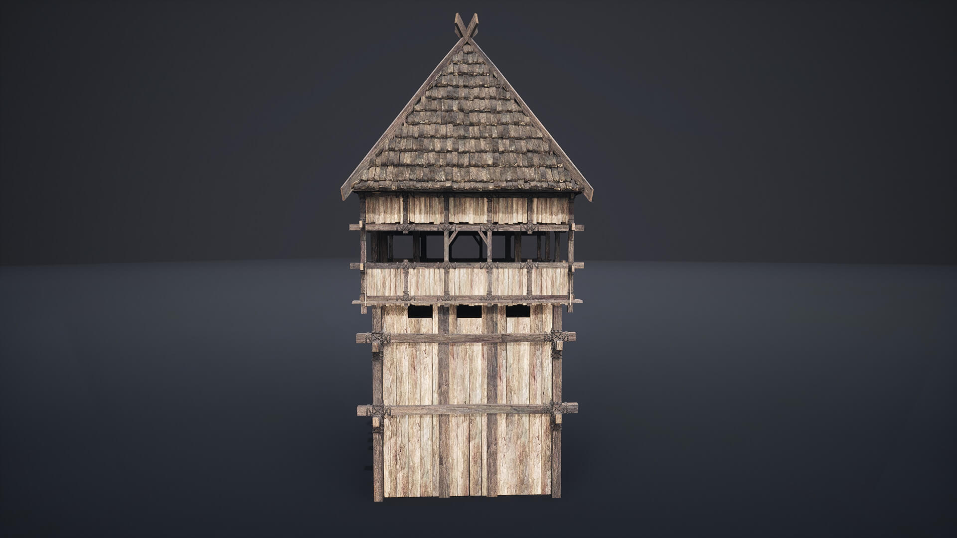 Slavic Watchtower - 3D Model by Enterables