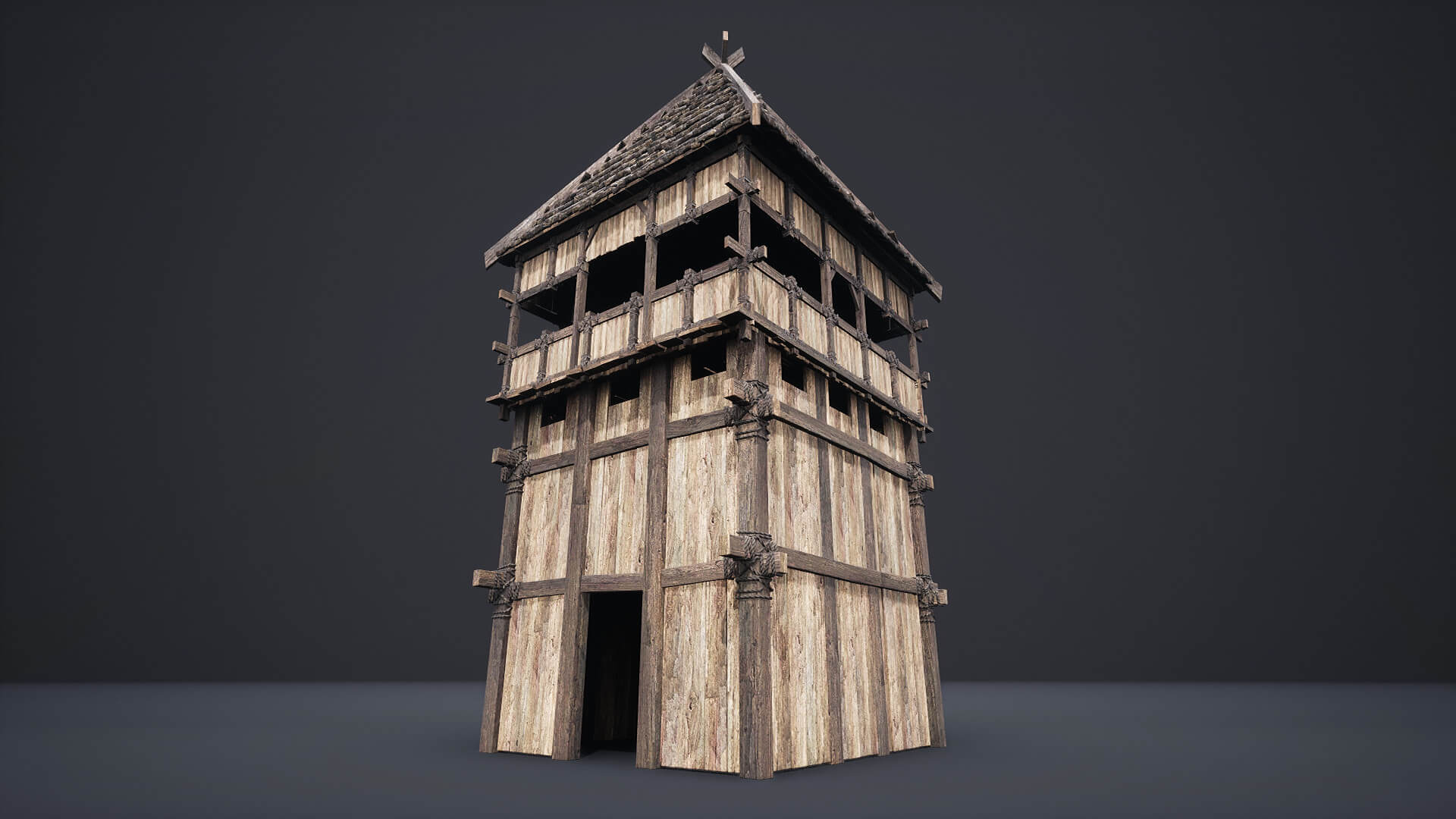 Slavic Watchtower - 3D Model by Enterables