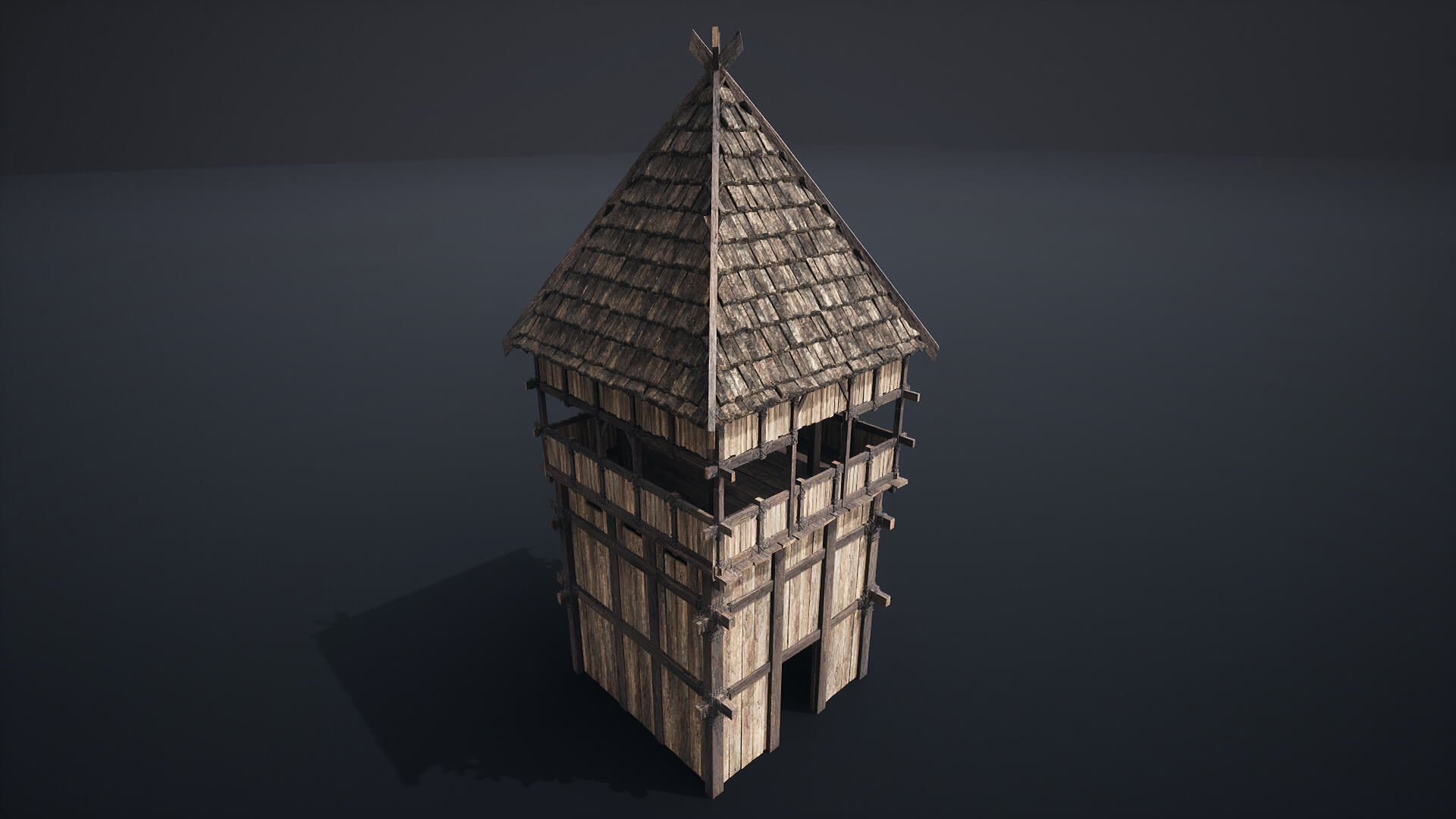 Slavic Watchtower - 3D Model by Enterables